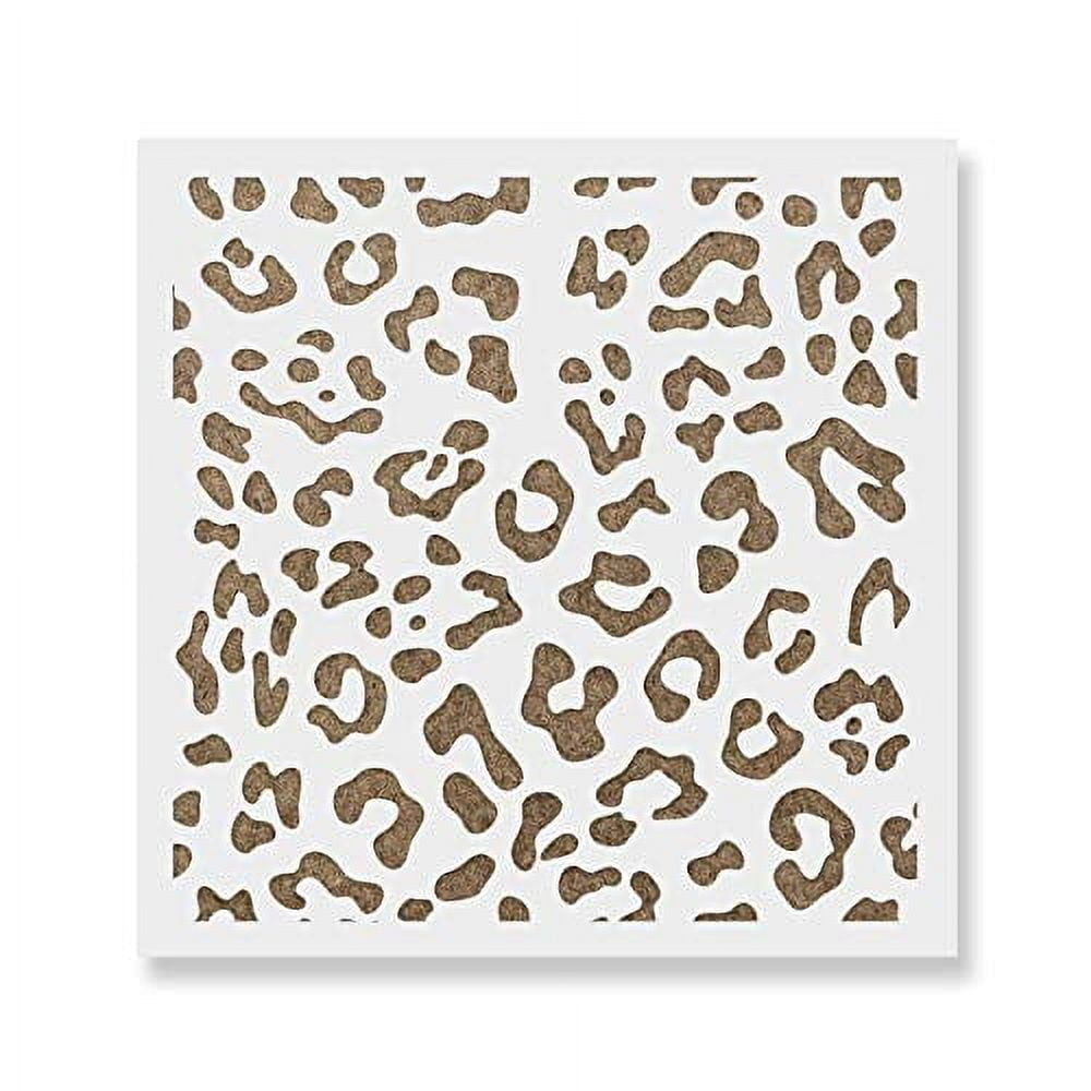 Leopard Print Stencil - Leopard Print, Stencil of Leopard, Stencil ...