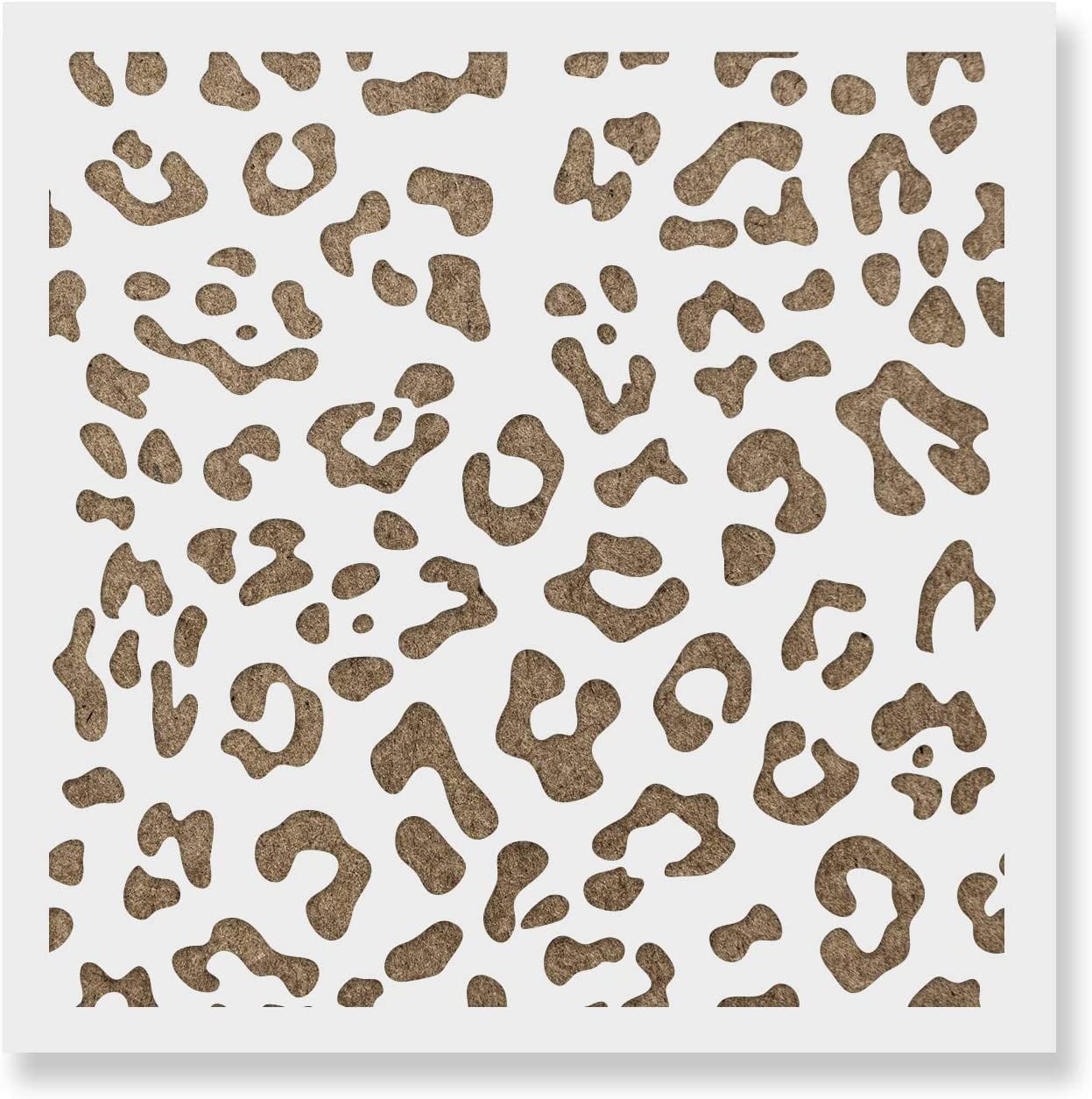 Leopard Print Stencil - Leopard Print, Stencil of Leopard, Stencil ...