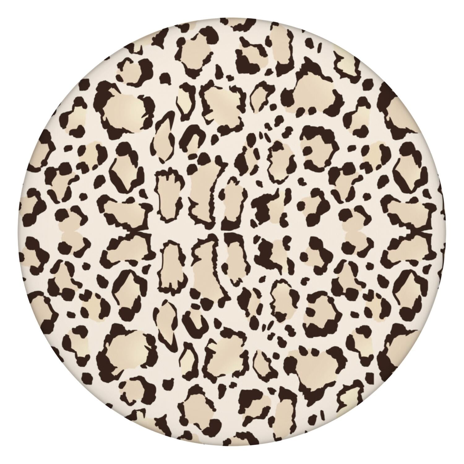 Leopard Print Tablecloth with Texture Pattern, Classic Cheetah Spots in ...