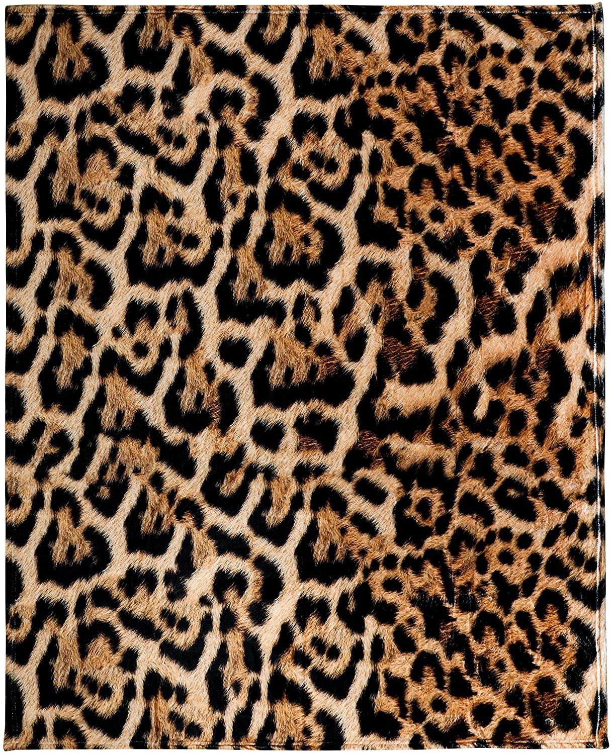 Leopard Print Throw Blanket, Adorable Super-Soft Extra-Large Leopard ...