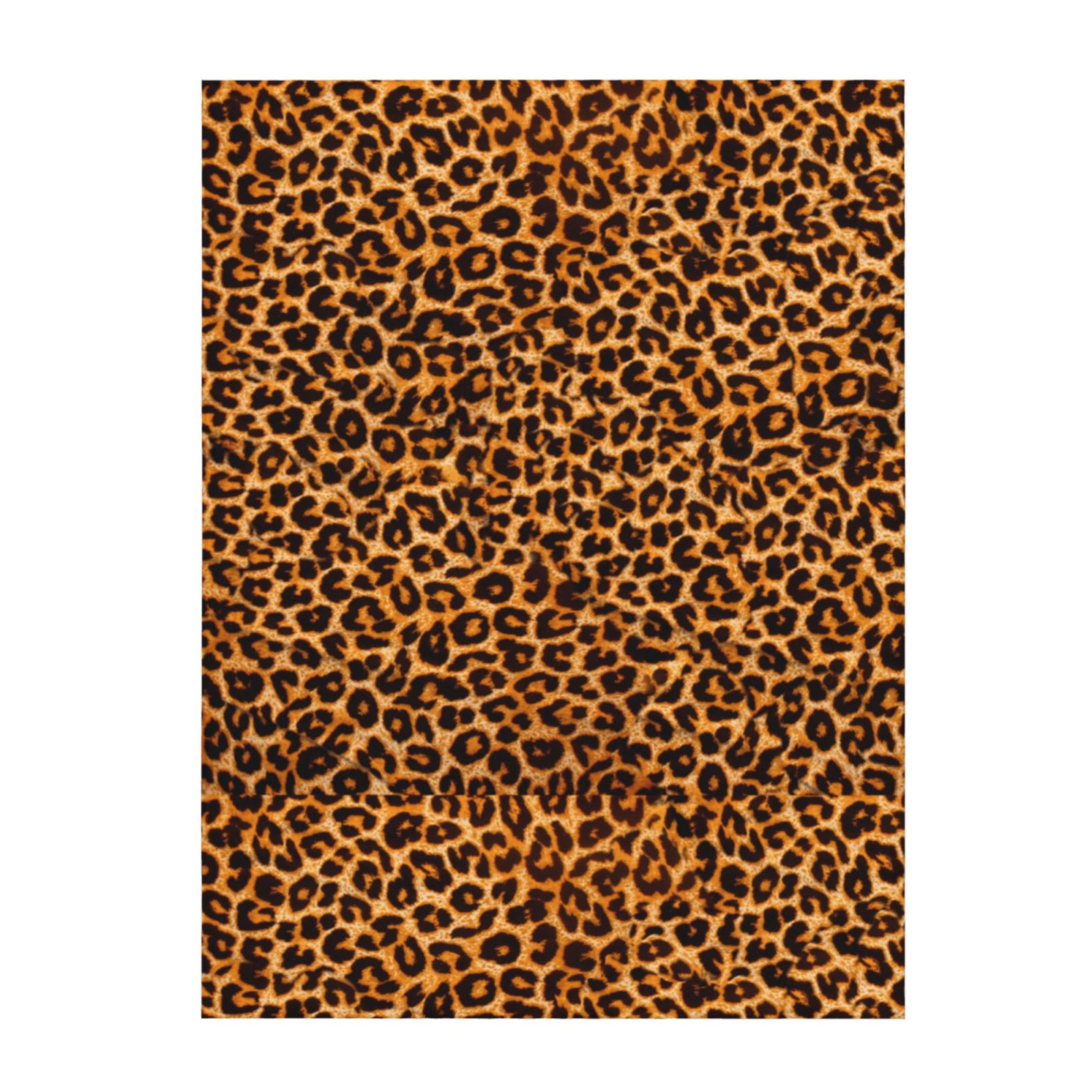 Leopard Print Throw Blanket Soft Sofa Bed Fleece Blankets For Men Women ...