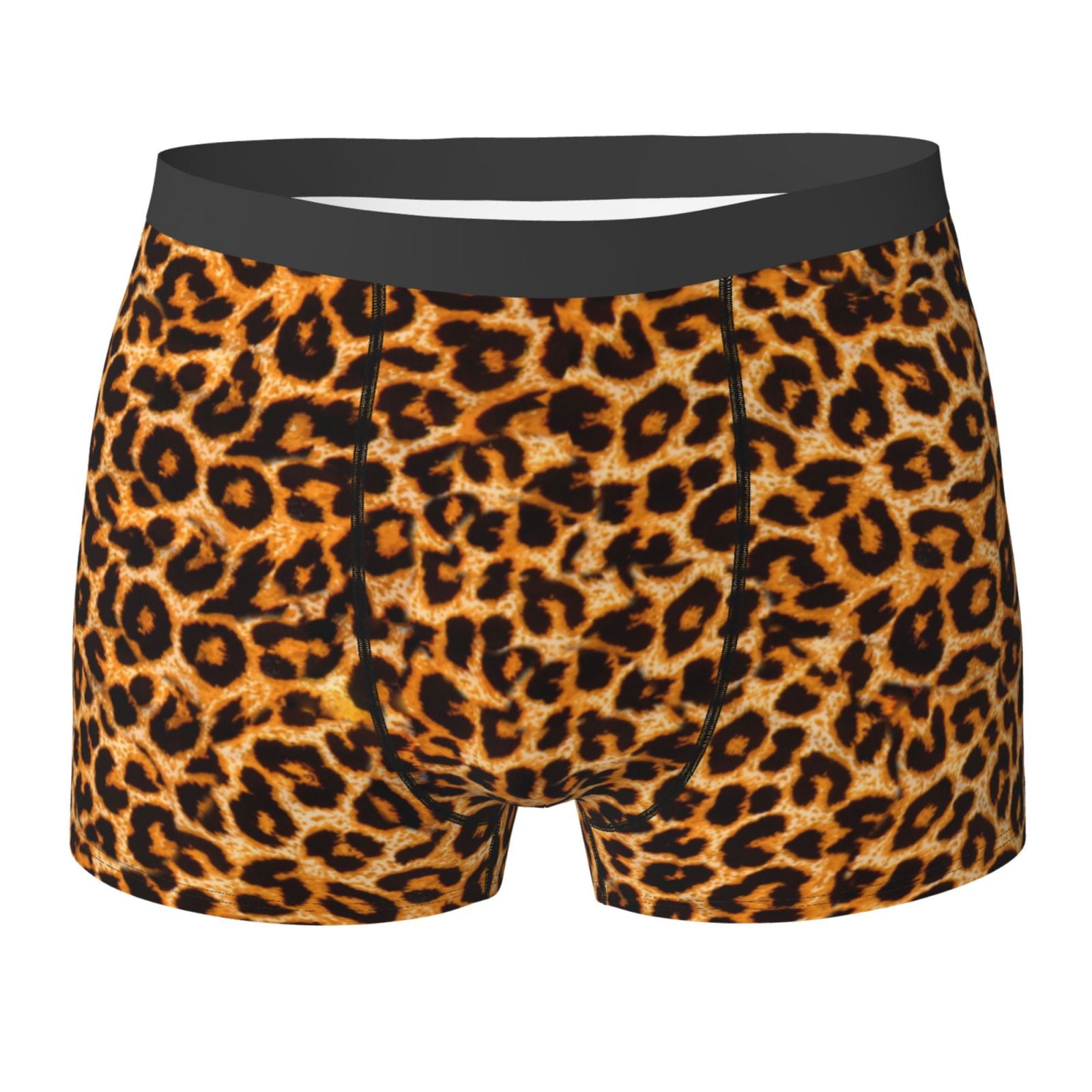 Leopard Print Underwear For Men,Soft Boxer Briefs - Comfortable And ...
