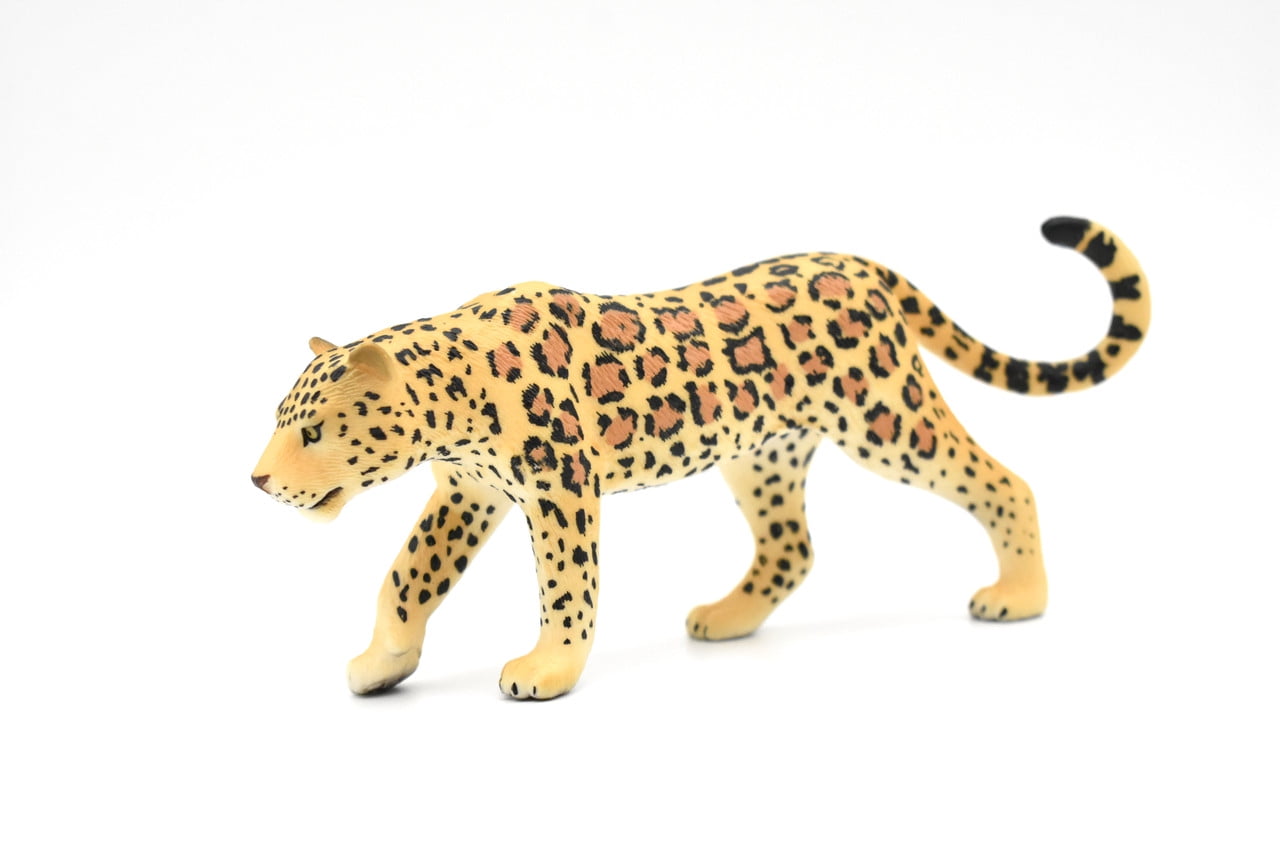 Leopard, Realistic Cute Stuffed Animal Plush Toy, Kids Educational Gift ...