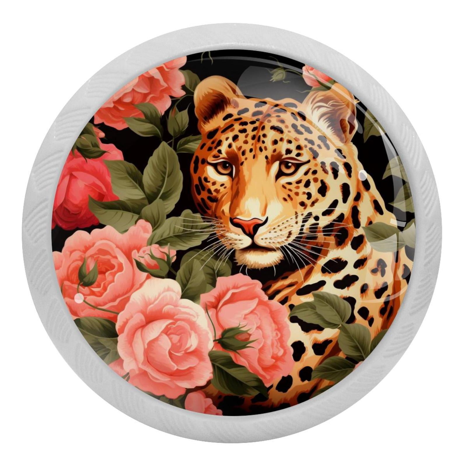 Leopard Round Glow-in-the-Dark Dresser Hardware Pack: Fluorescent ...