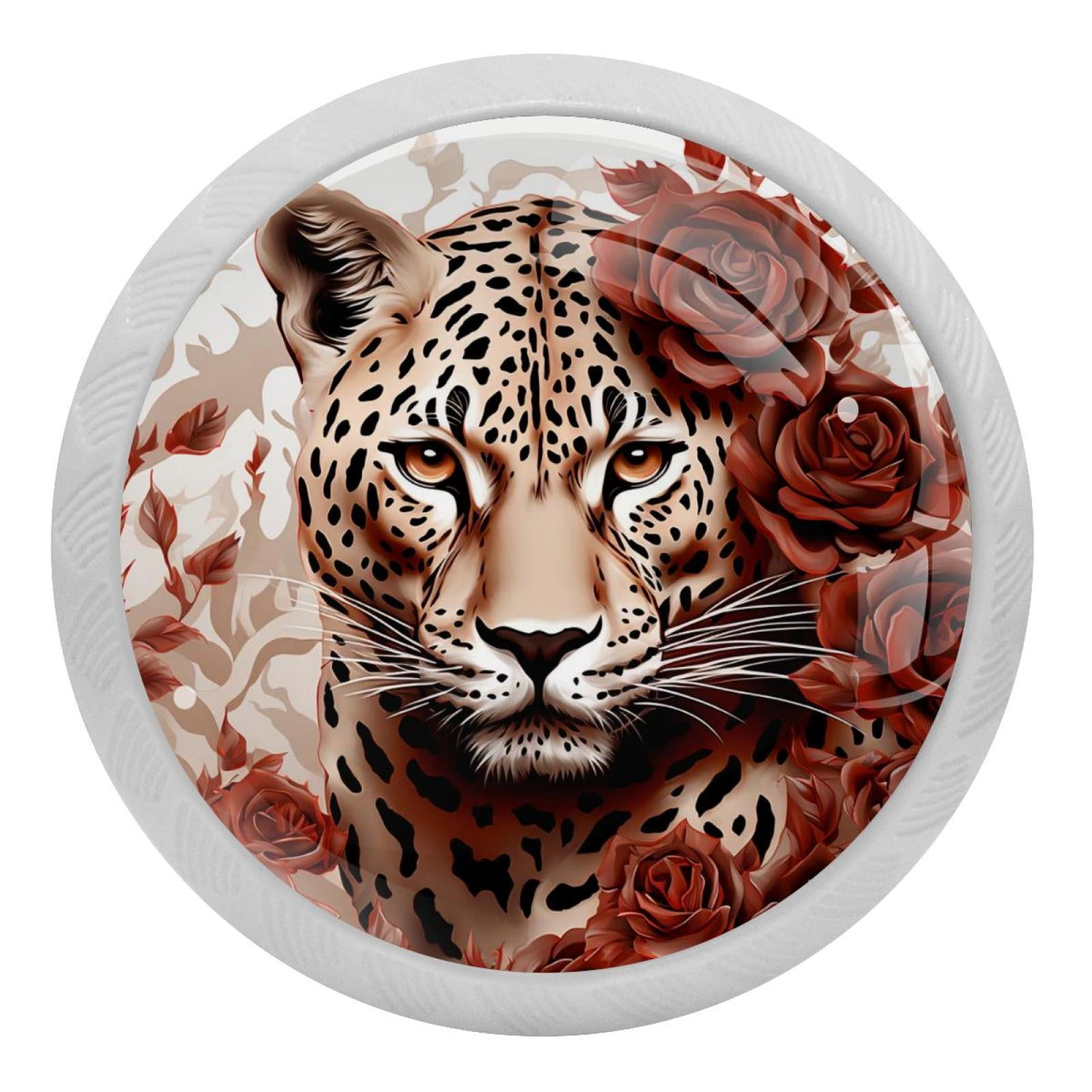 Leopard Round Glow-in-the-Dark Dresser Hardware Pack: Fluorescent ...