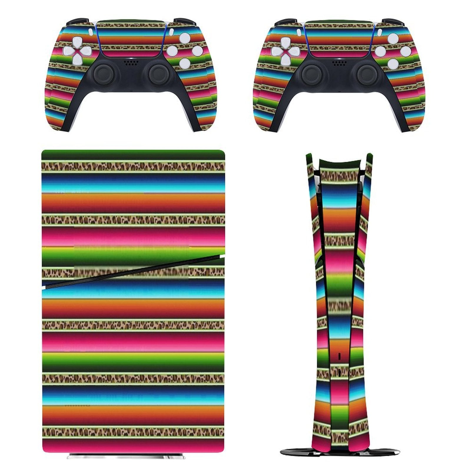 Leopard Serape PS5/PS5 Pro/PS5 Slim Digital Disc Skin Sticker For ...