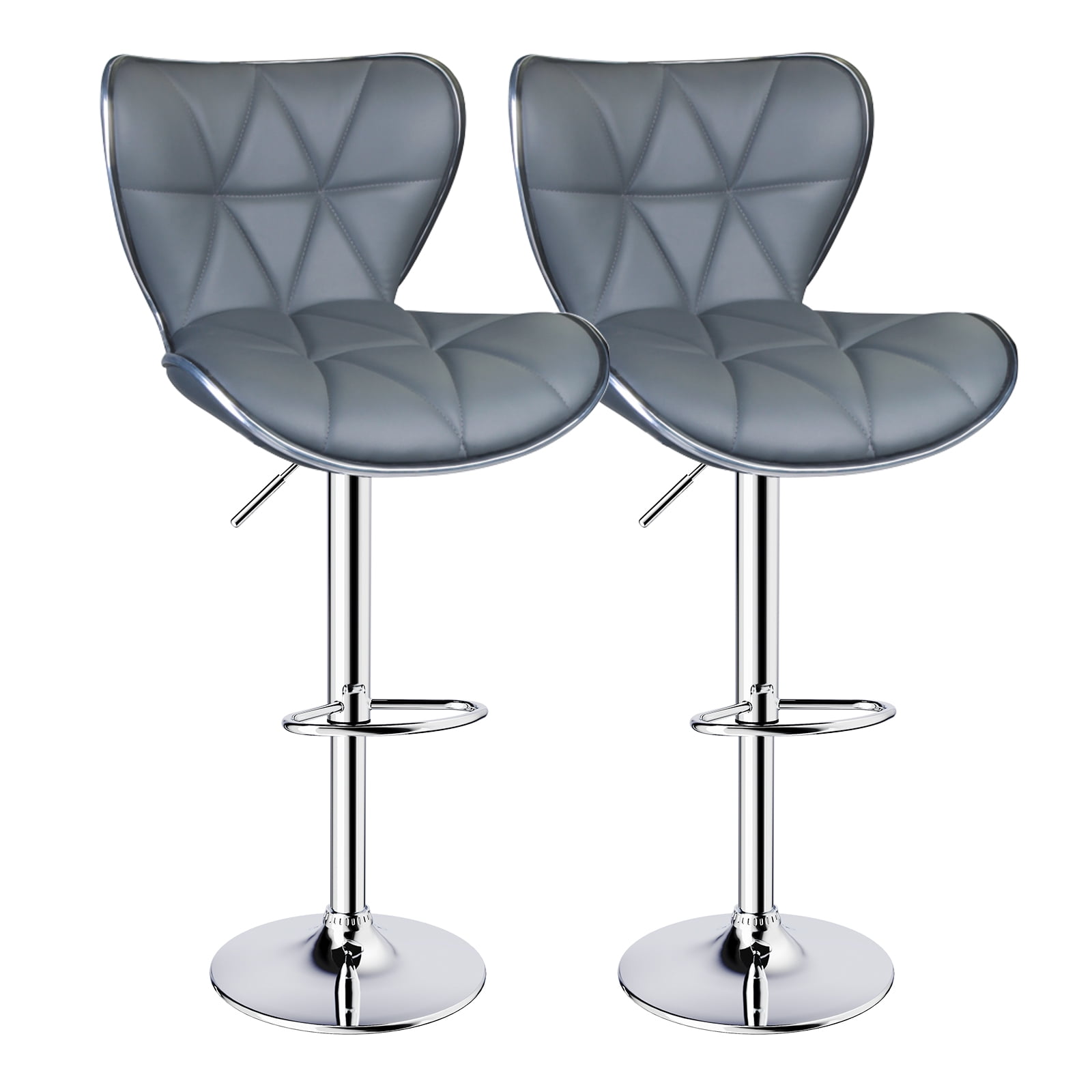 Leopard Shell Back Adjustable Swivel Kitchen Dining Counter Bar Stool ...