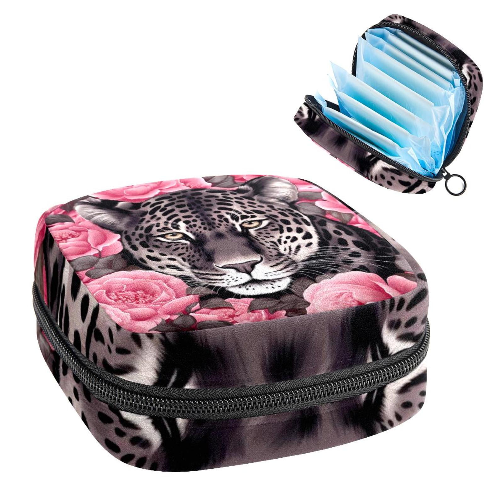 Leopard Small Bag Sanitary Napkin Bag Mini Pouch for Purse Small ...