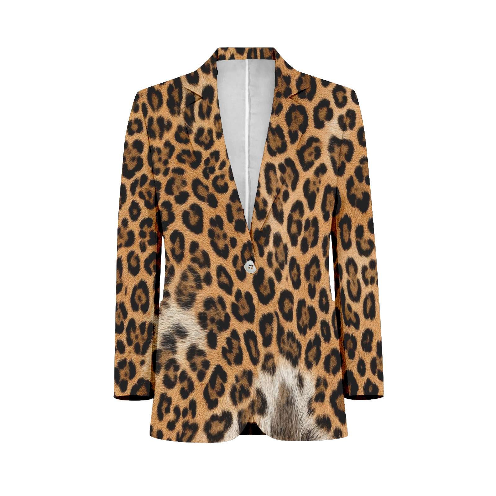 Leopard Spotted Wildcat Coat Customized Men's Suits full man Shawl ...