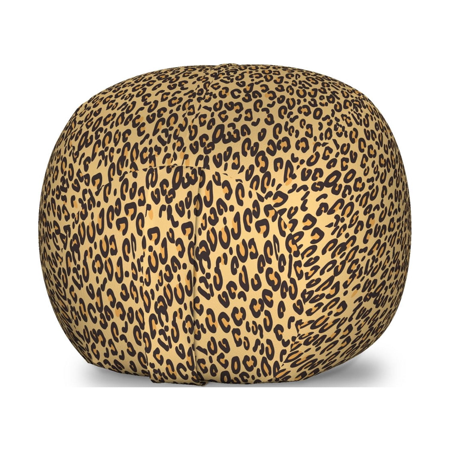 Leopard Storage Toy Bag Chair, Illustration of Continuous Animal Print ...