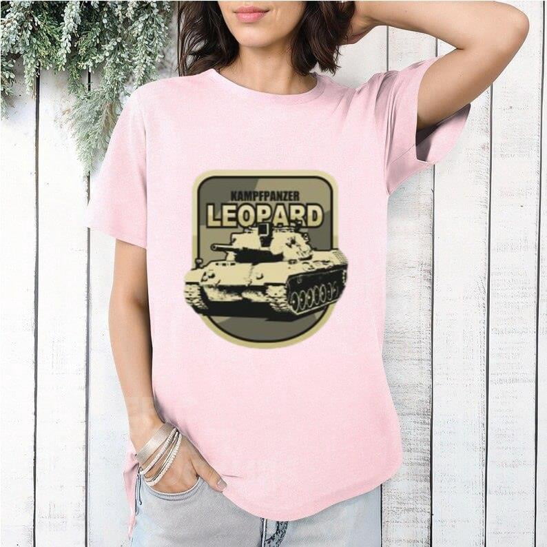 Leopard Tank German Main Battle Military Armored Warfare T-Shirt, for ...