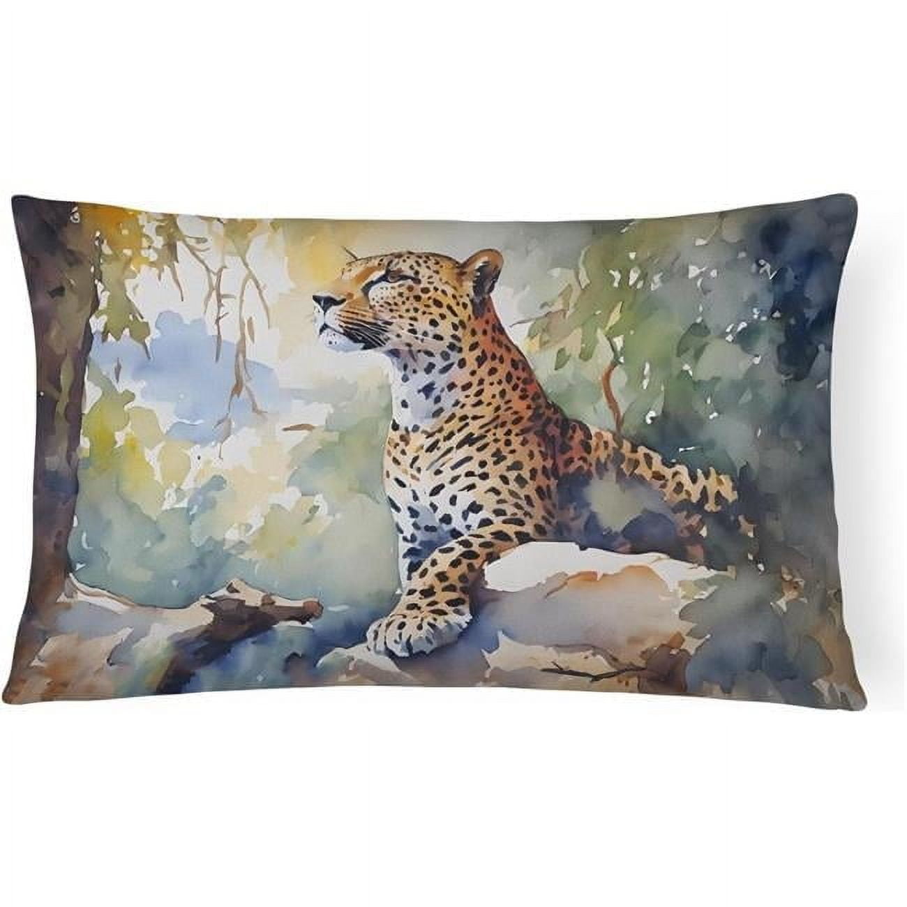 Leopard Throw Pillow 12 in x 16 in - Walmart.com