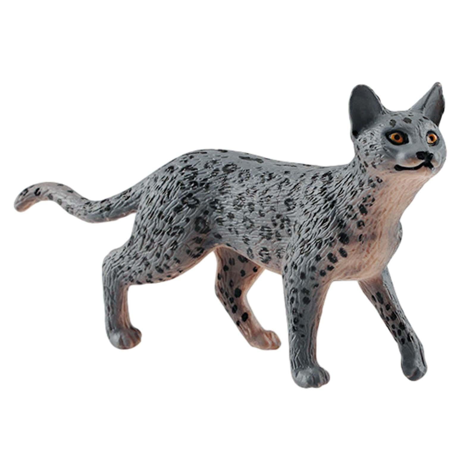 Leopard Toy Figurine Leopard Animal Figures Preschool Realistic ...