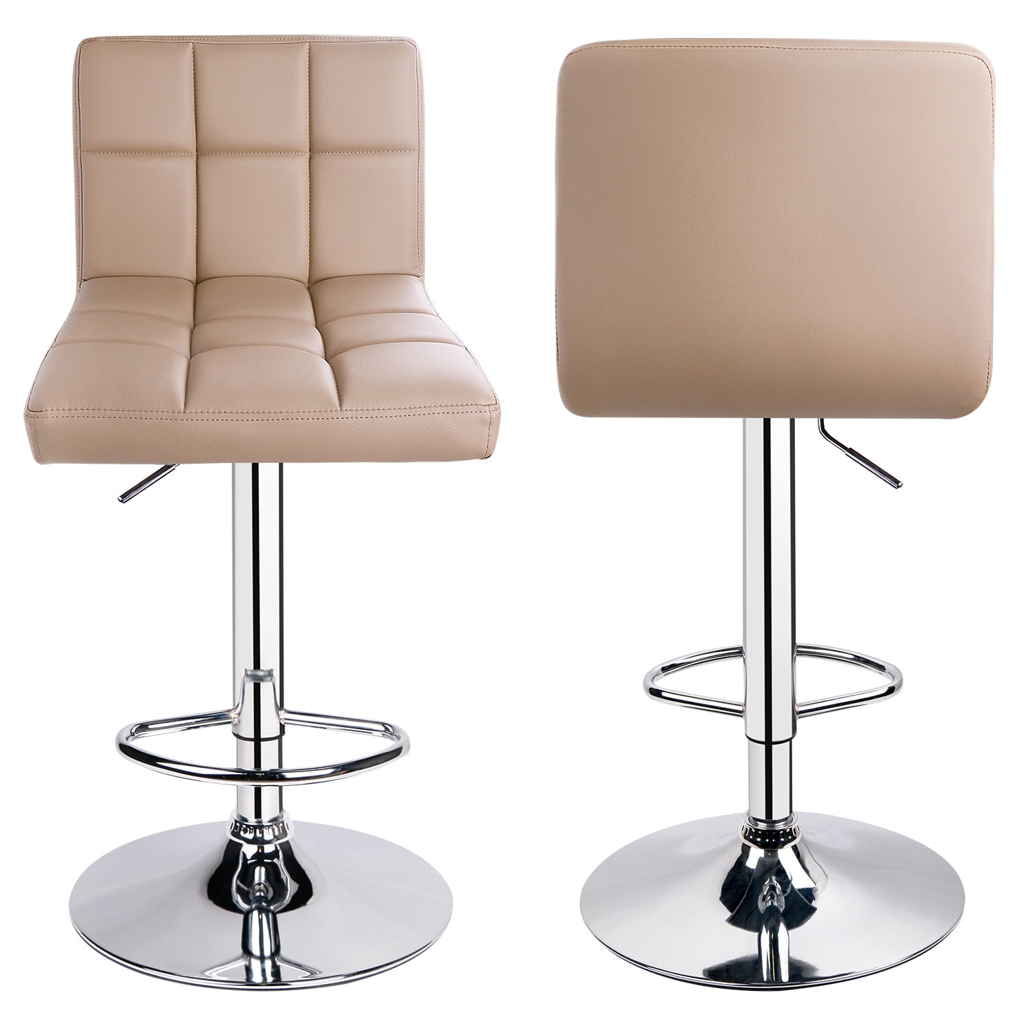 Leopard by Adjustable Swivel Kitchen Counter Dining Bar Stool,Set of 2 ...