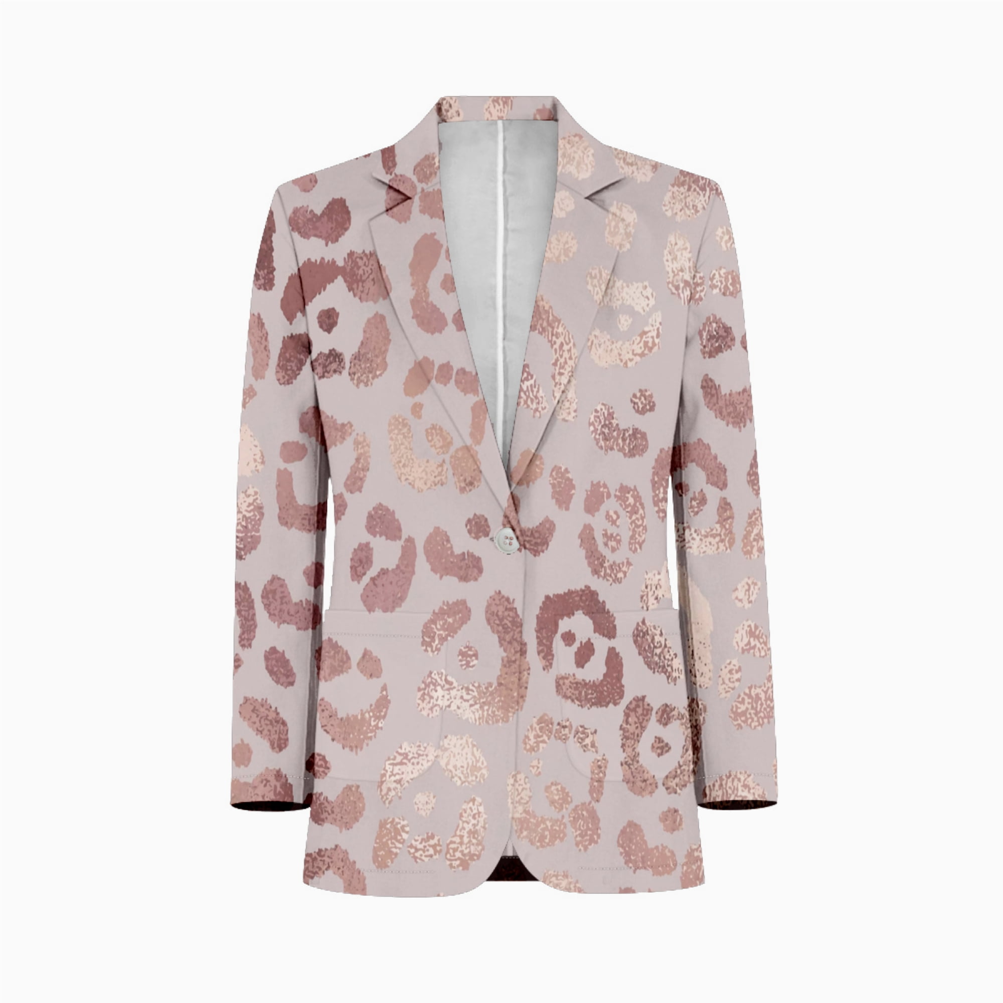 Leopard rose gold texture Customized Men's Suits full man Shawl Collar ...