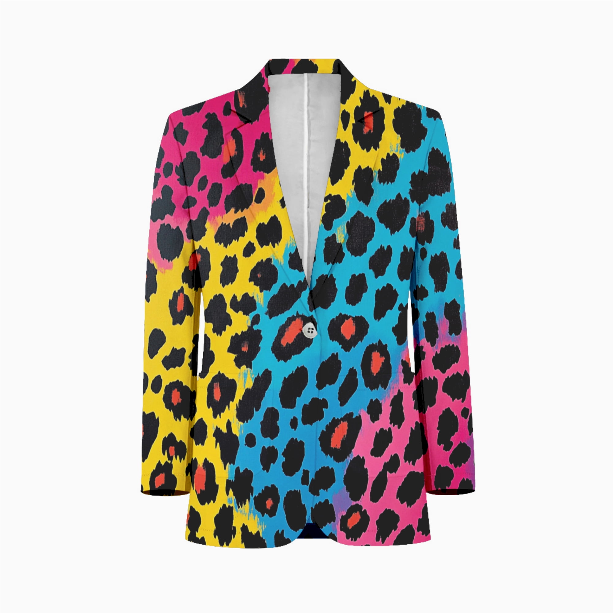 Leopard spot Customized Men's Suits full man Shawl Collar Gentleman ...