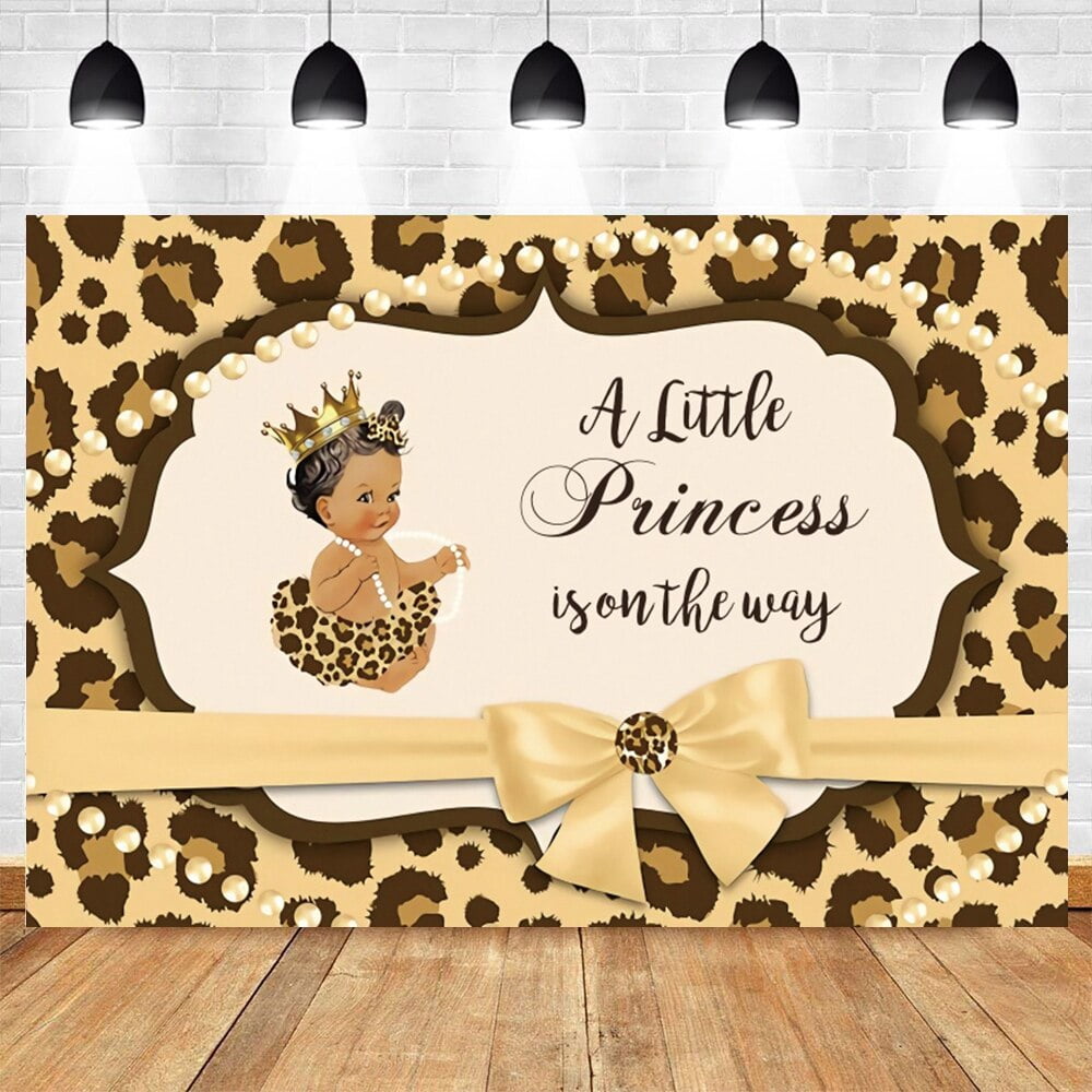 Leopard ss Girl Birthday Customized Photozone Background Photography ...