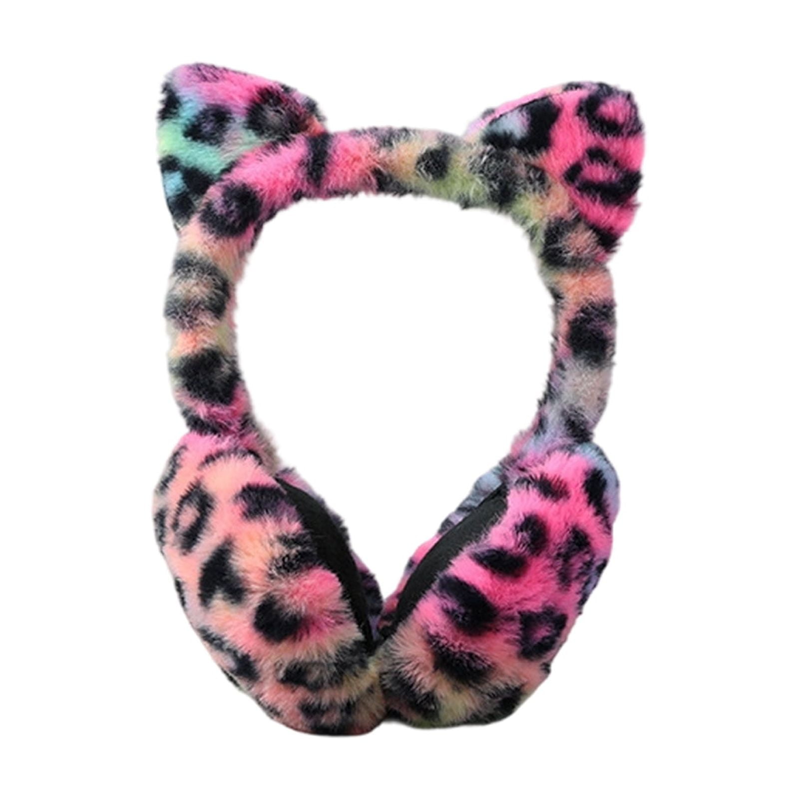 Leopards Ear Muffs Thermal Comfortable Lightweight Winter Accessory For ...