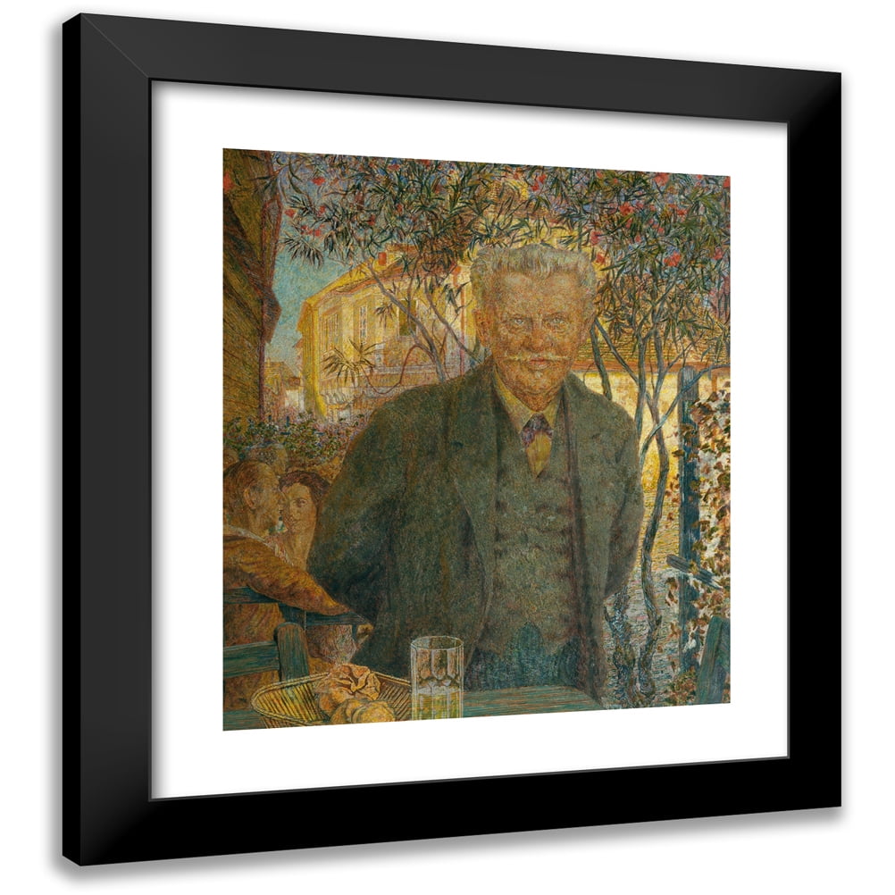 Leopold Blauensteiner 15x17 Black Modern Framed Museum Art Print Titled ...