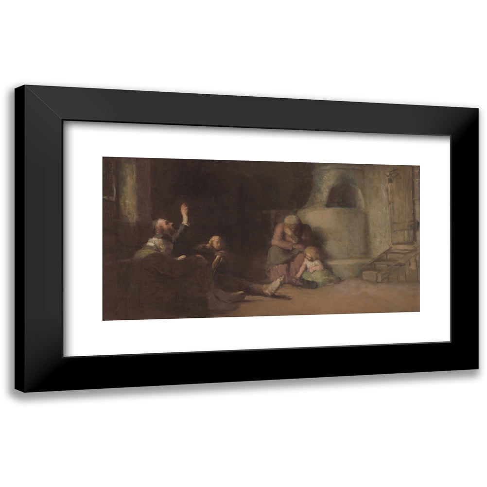 Leopold Horovitz 24x14 Black Modern Framed Museum Art Print Titled ...