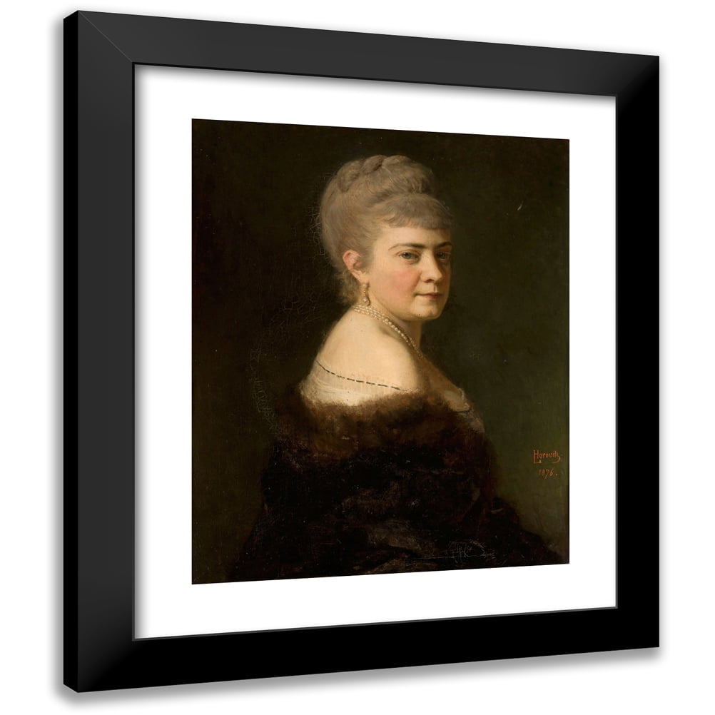 Leopold Horowitz 15x18 Black Modern Framed Museum Art Print Titled ...