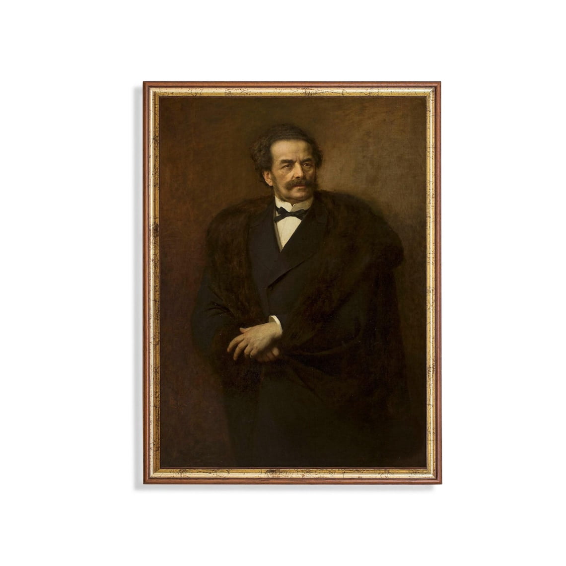 Leopold Kronenberg Portrait 19Th Century Polish Aristocrat Fine Art ...