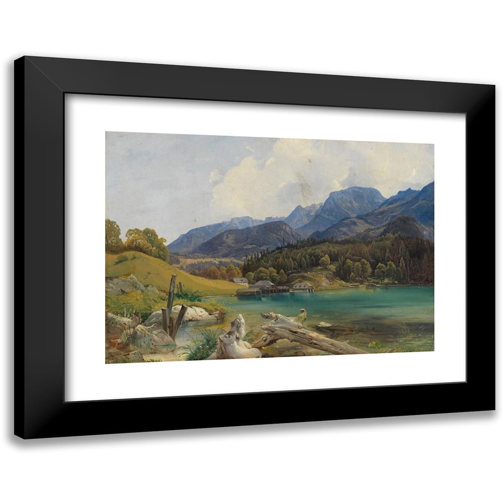 Leopold Rottmann 14x11 Black Modern Framed Museum Art Print Titled ...