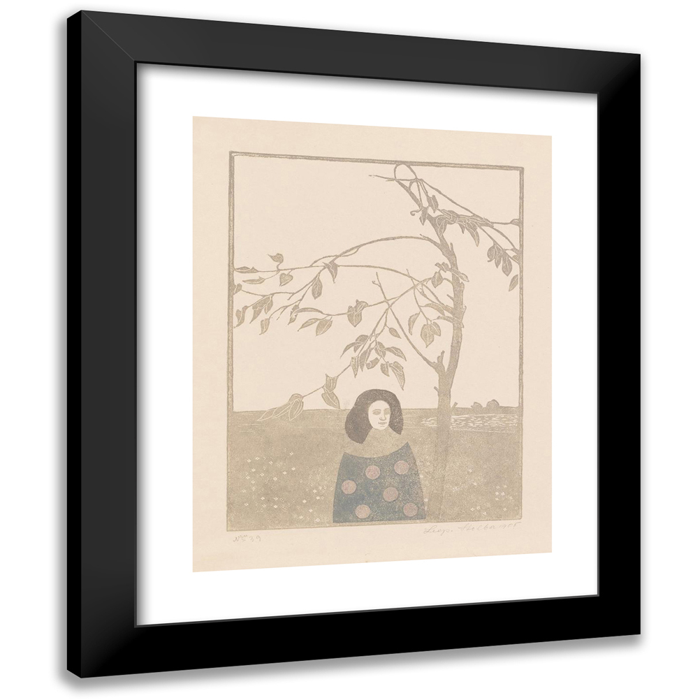 Leopold Stolba 19x24 Black Modern Framed Museum Art Print Titled ...
