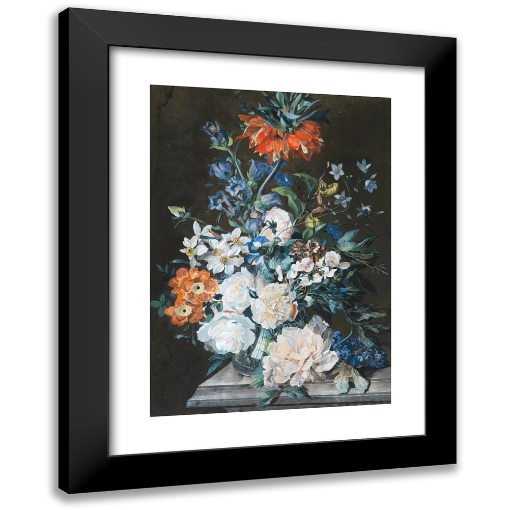 Leopold Zinnögger 14x18 Black Modern Framed Museum Art Print Titled ...
