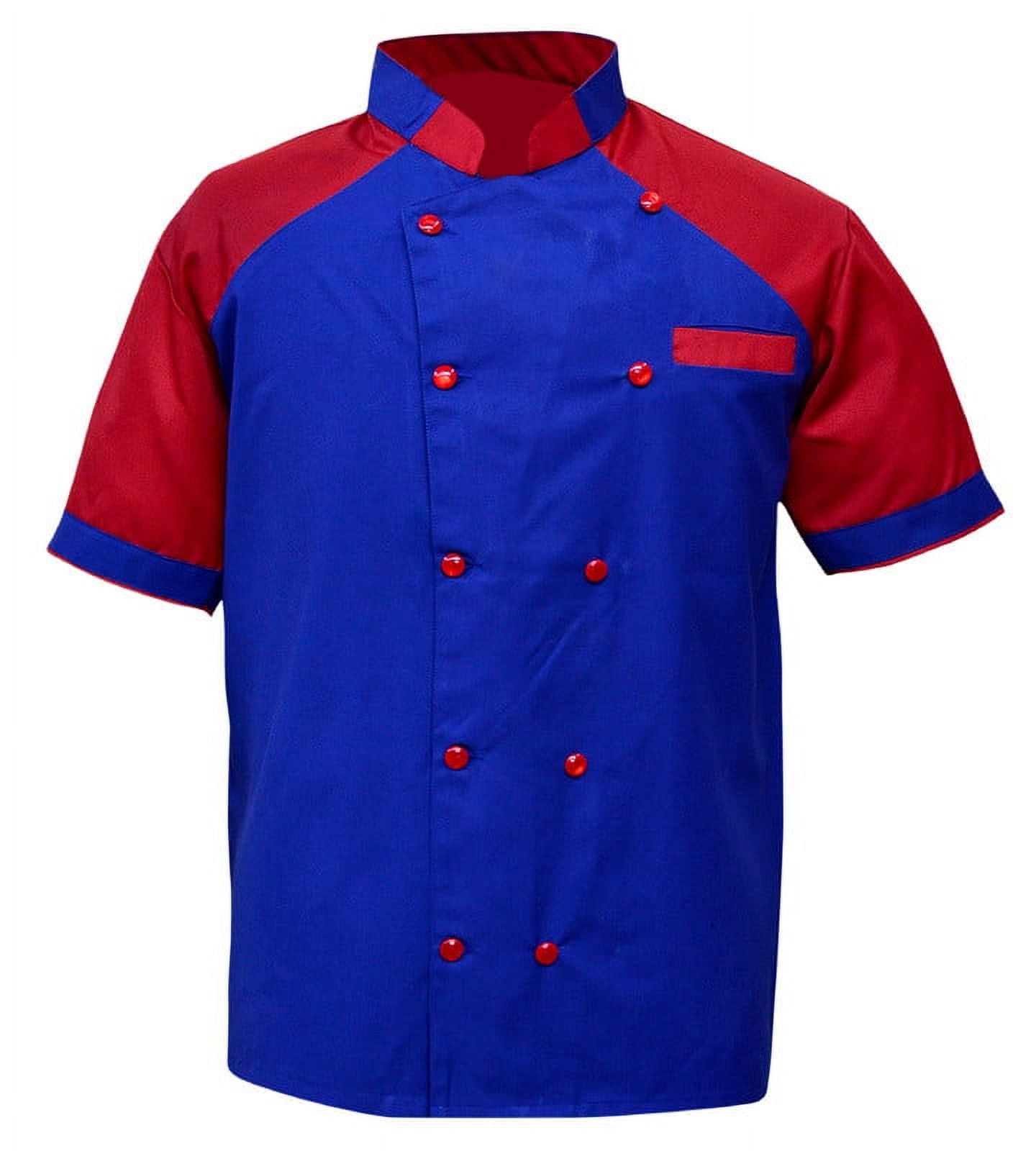 Leorenzo Creation ML-05 Men Black Chef Jacket/ Chef Coat Blue PN ...
