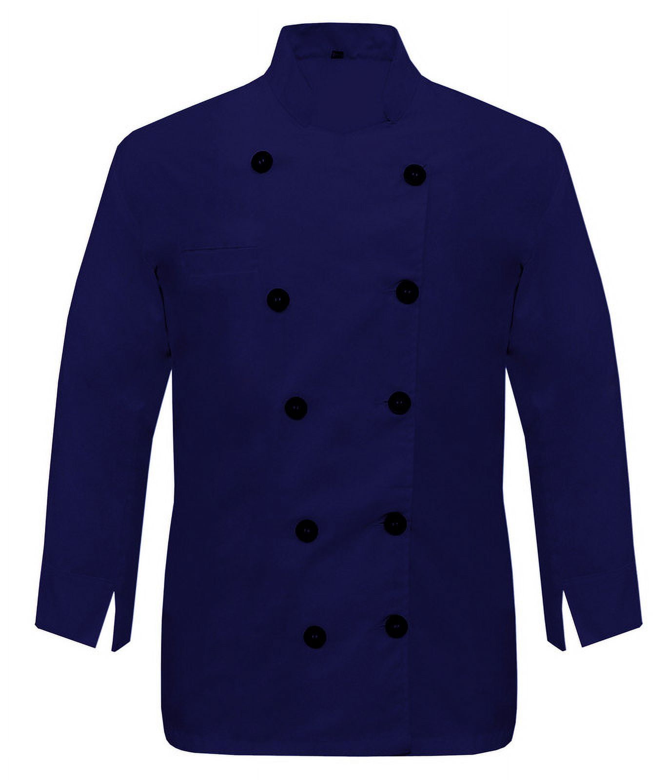 Leorenzo Creation SF-58 Men Black Chef Jacket/ Chef Coat Blue PN ...