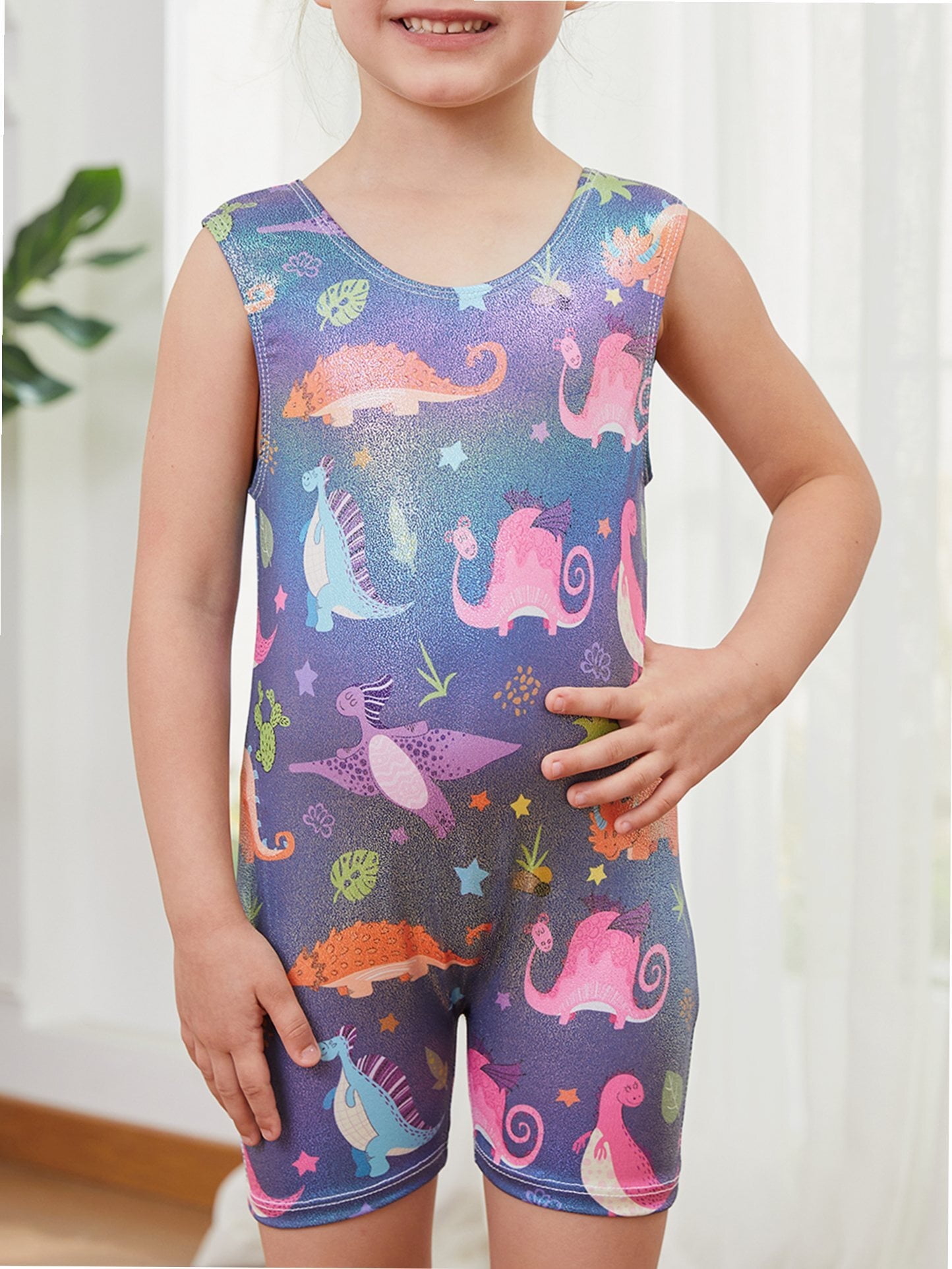Leotards for Girls Gymnastics Toddler Kids Tumbling Outfits Biketards ...