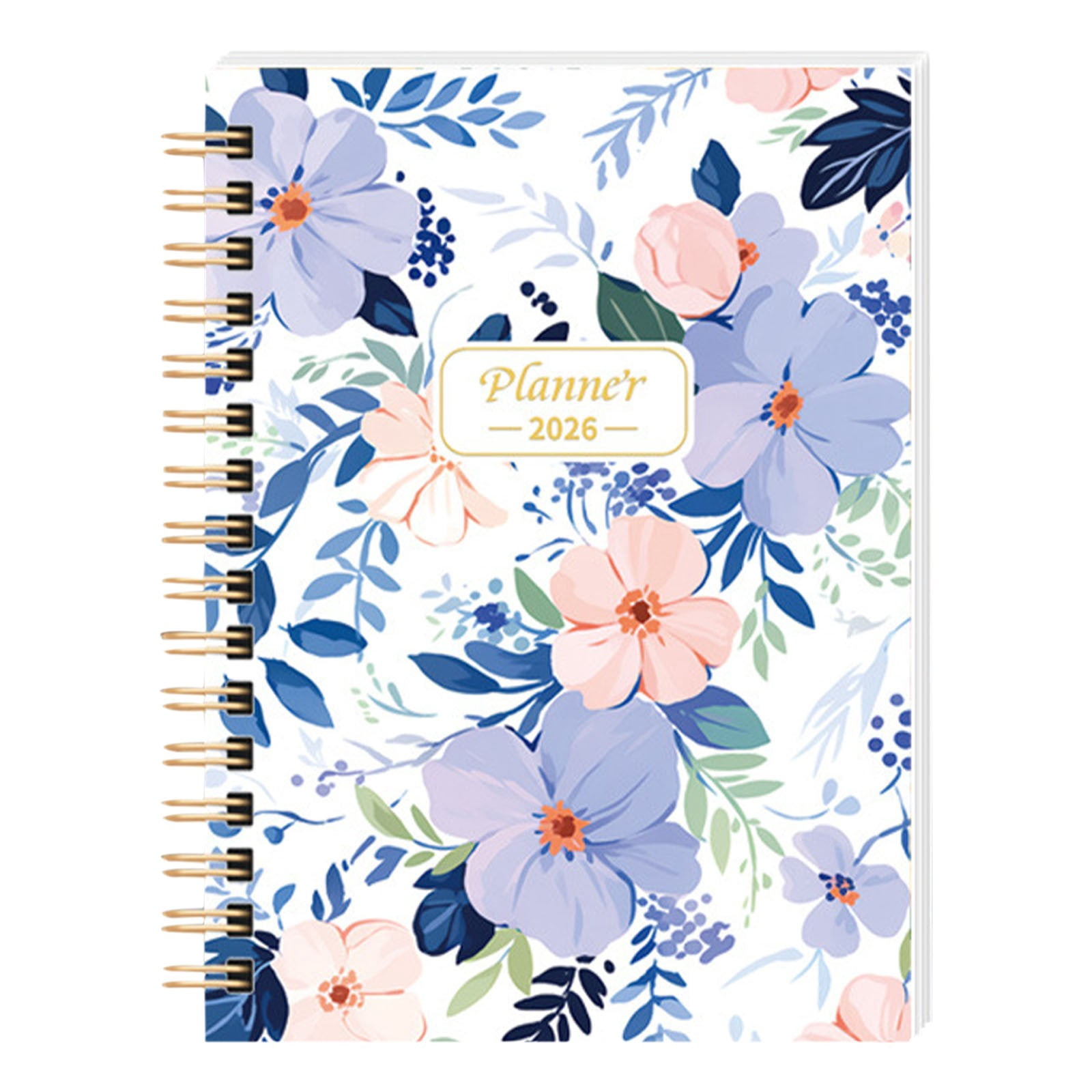 Leott Homes A5 Coil Notebook 160 Pages Color Cover Tearable Page Design ...