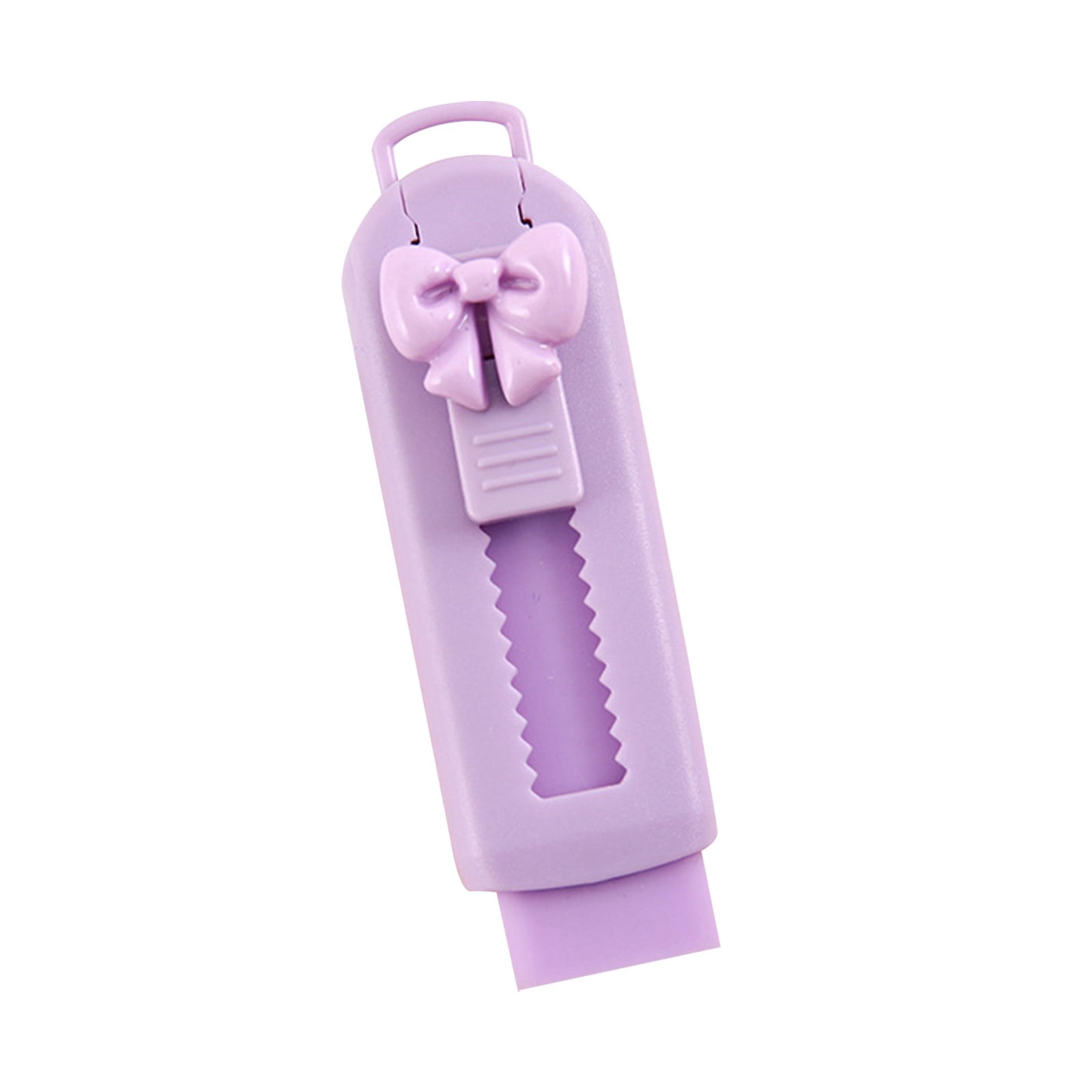 Leott Homes Cartoon Retractable Eraser Bowknot Type - Purple,Cute ...
