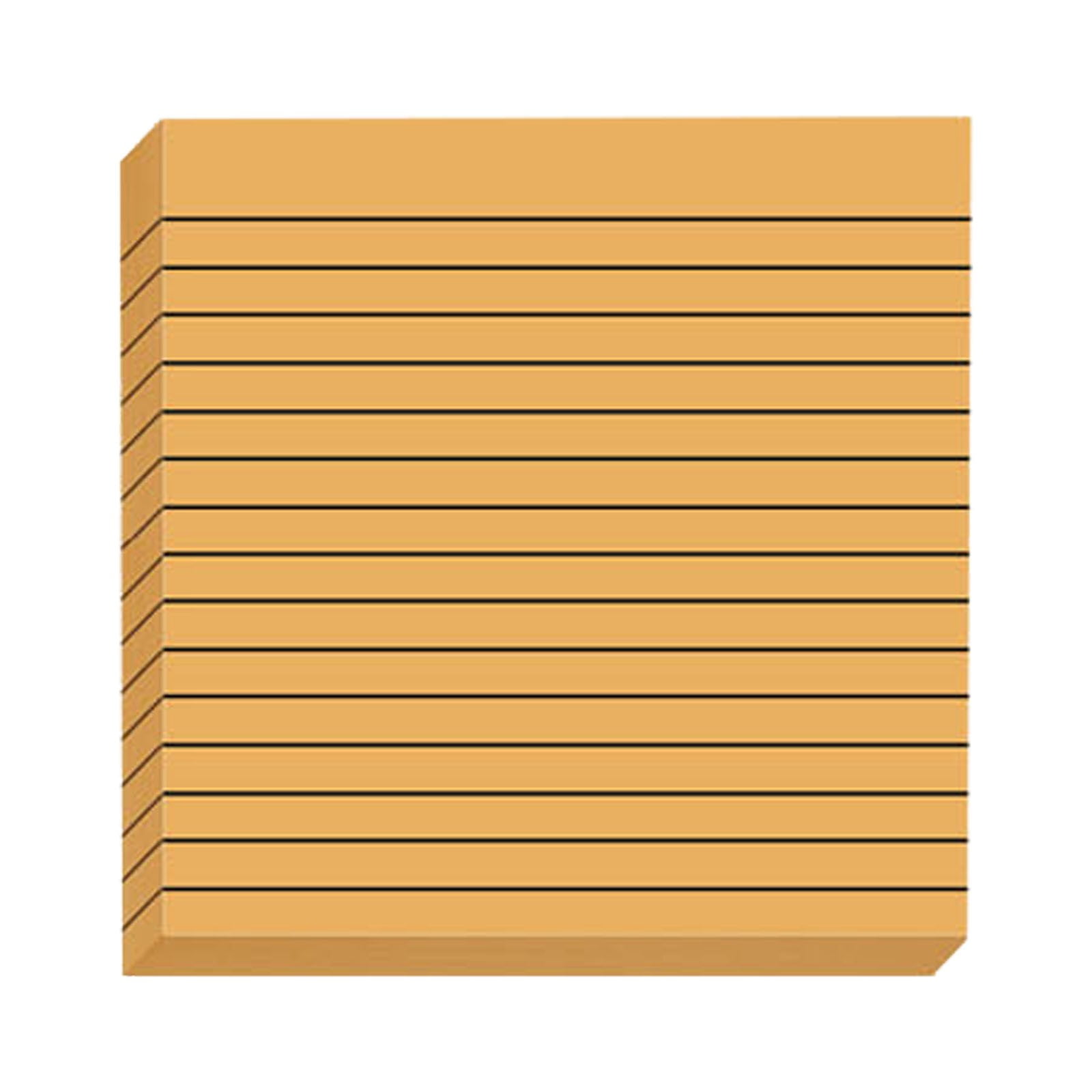 Leott Homes Lined Sticky Notes 3X3 in Post Vintage Colors Self Sticky ...
