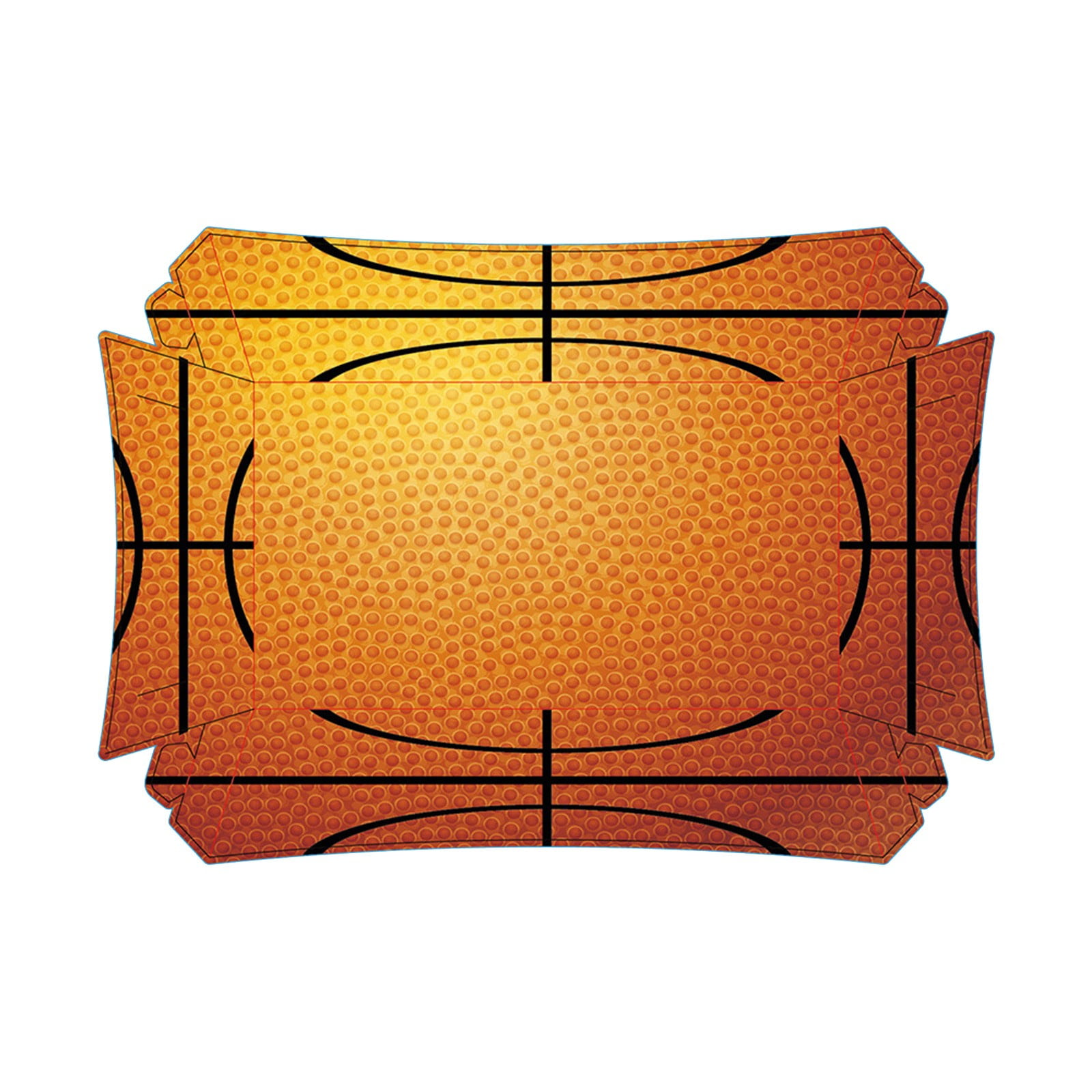 Leott Kitchen Tableware, Football Party Snack Box Yellow, Rugby Chicken ...