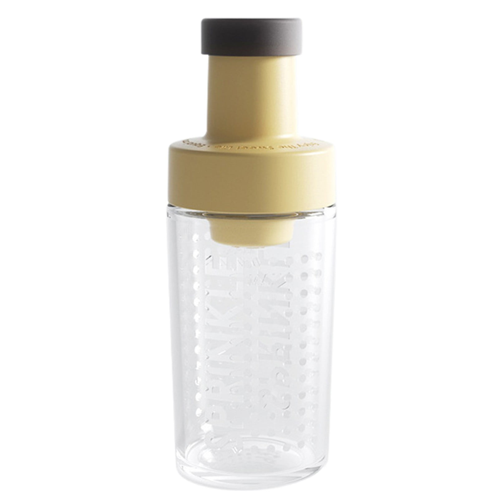 Leott Yellow Salt Tank, Glass Sugar Dispenser with Pour Spout ...