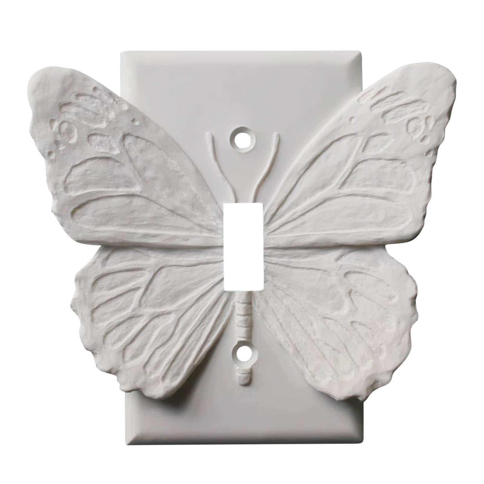 Leozcaa 3D Butterfly Light Switch Cover Wall Plate Butterflies Single ...