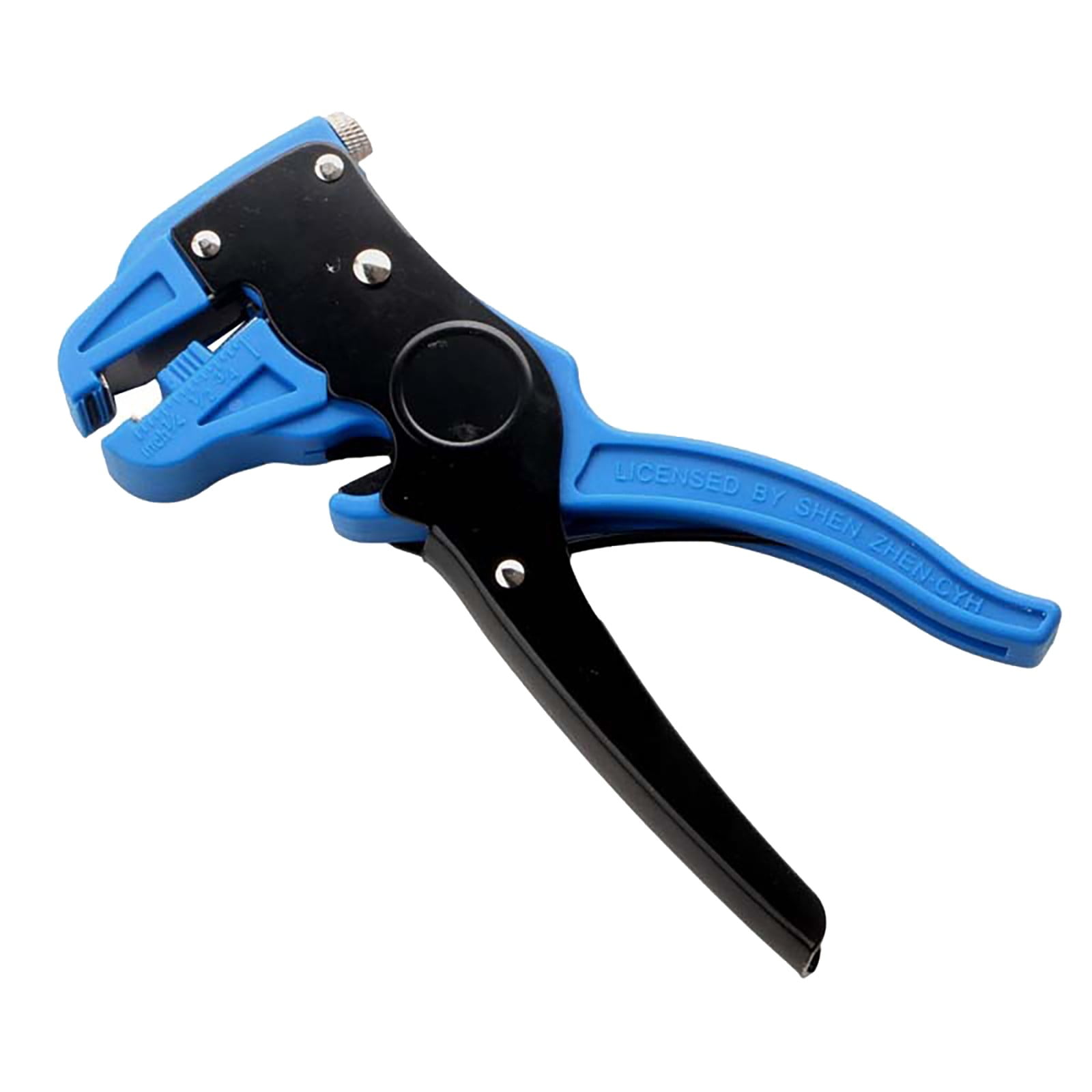 Leozcaa Automatic Wire Stripper Cutter 2 in 1 Adjustable 10-24 AWG ...