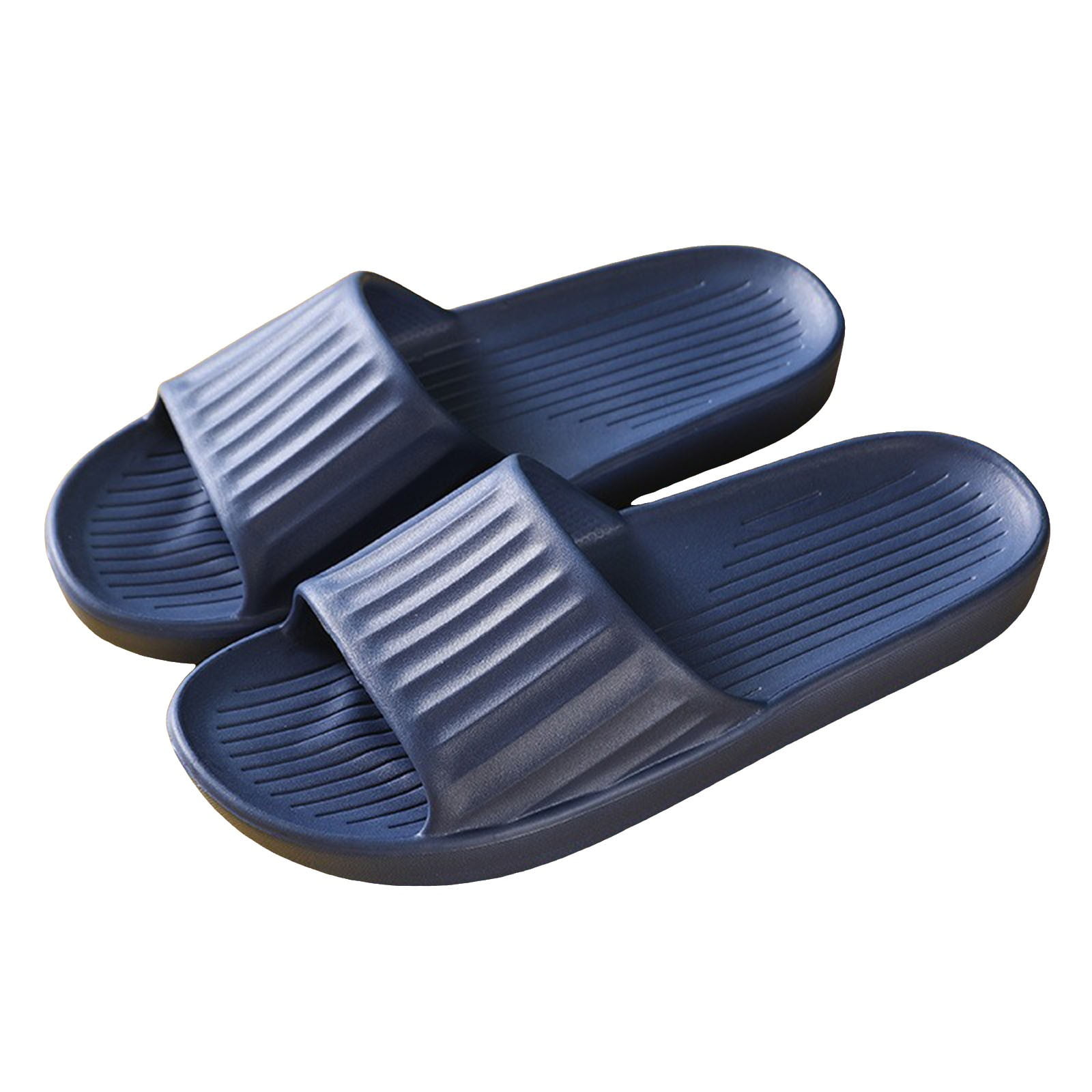 Leozcaa Cloud Slide Sandals for Women Men Ultra Comfort Recovery Pillow ...