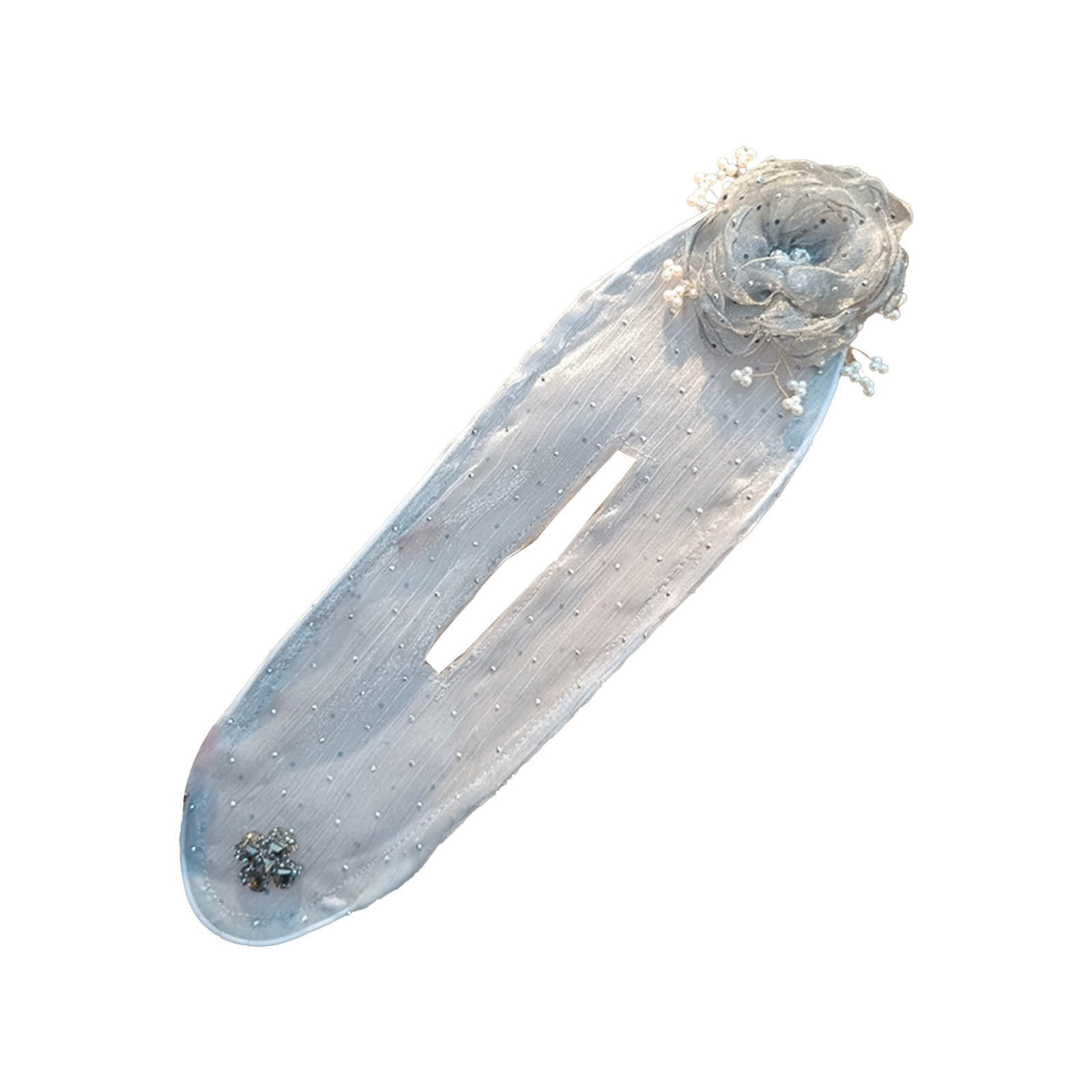 Leozcaa Hair Clips Flat Curved Claw Clips Alligator Clips for Thick ...