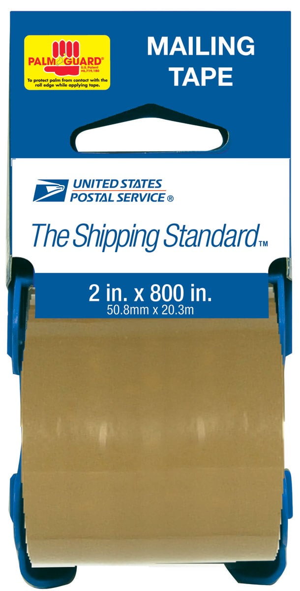 Lepages 83711B 2-In x 800-In Brown USPS Mailing Tape with Palmguard ...