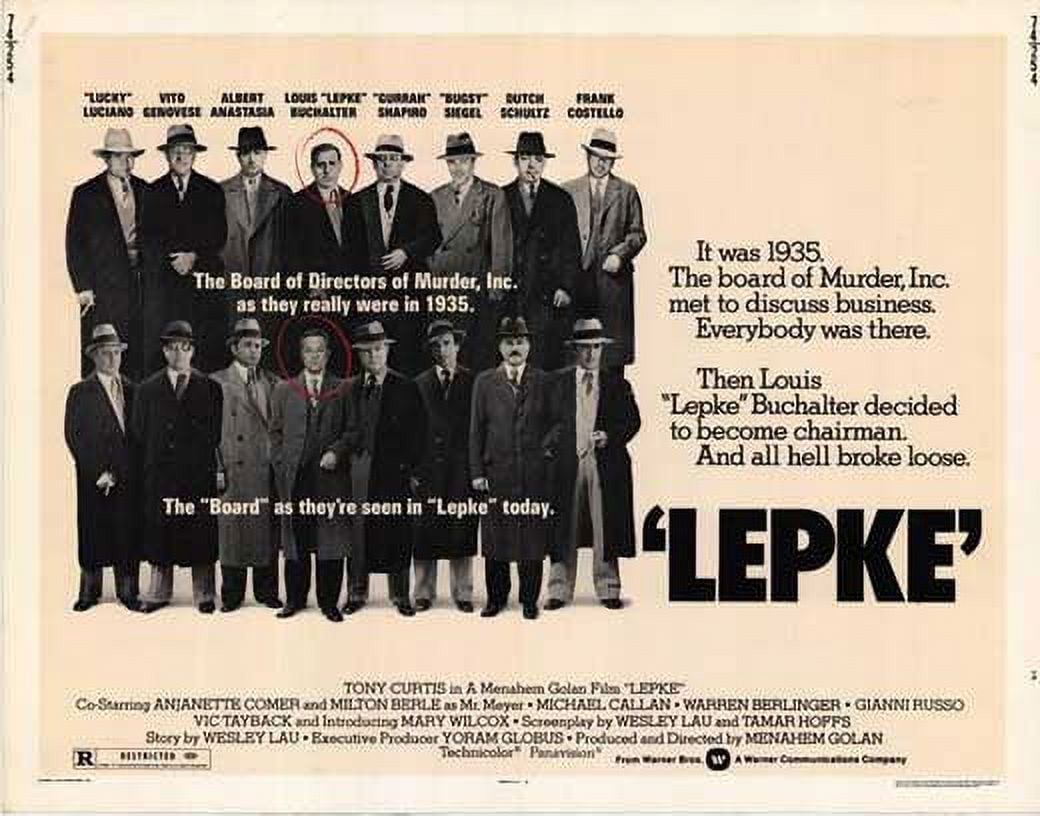 Lepke - movie POSTER (Style A) (11" x 14") (1974) - Walmart.com