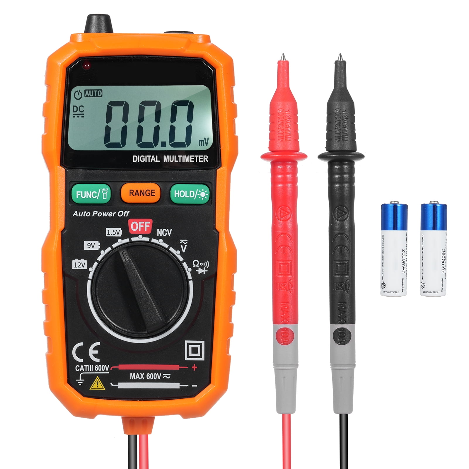 Lepmerk Multimeters,Continuity Ncv Test Battery Test Resistance Tester ...