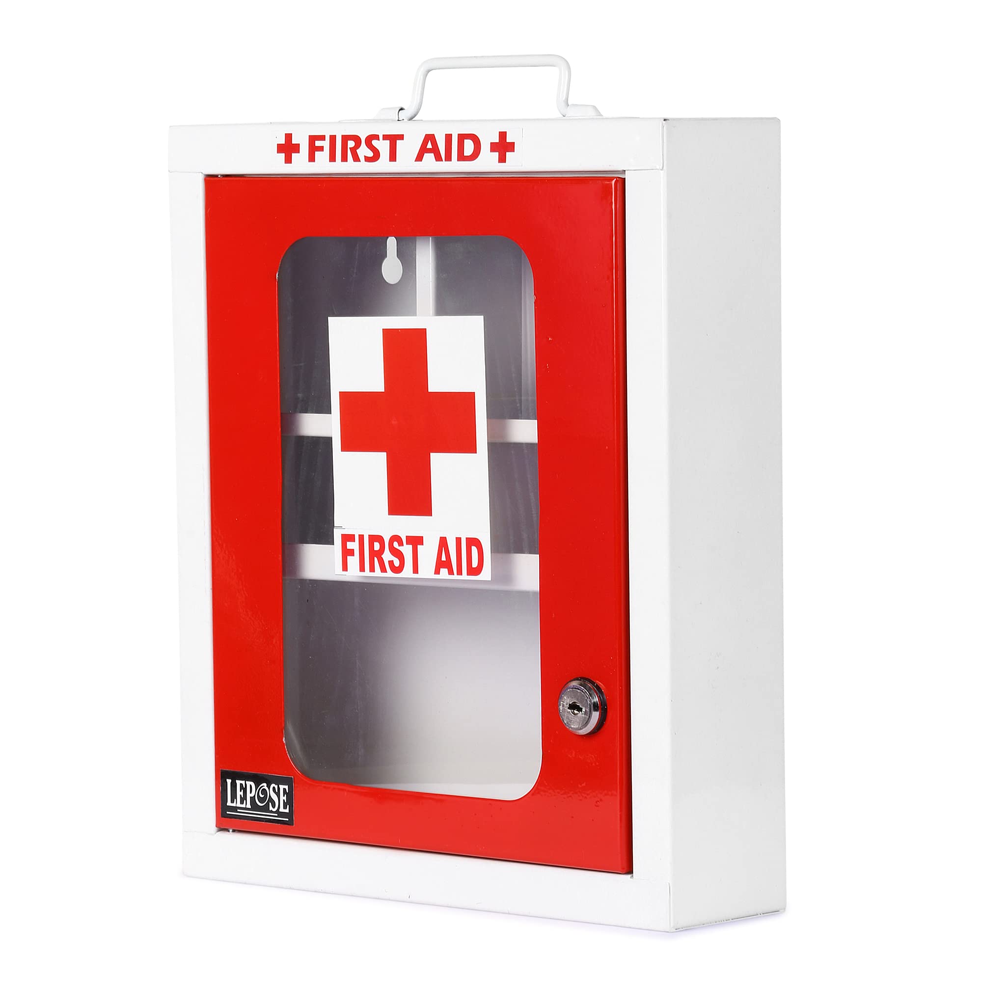 Lepose Wall Mountable Metal First Aid Box/Emergency Medical Kit/First ...