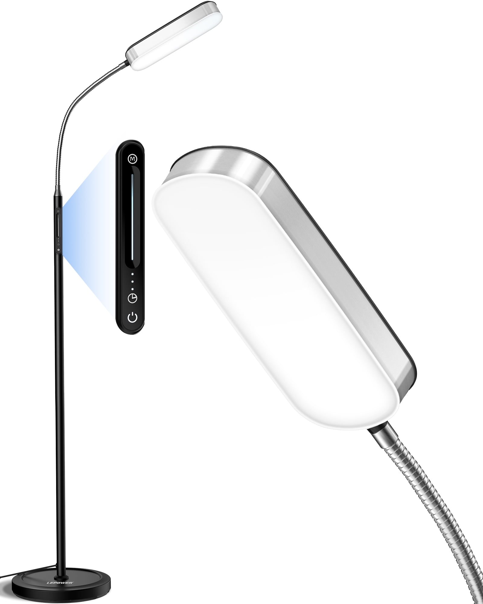 Lepower 66.90" RG0 LED Floor Lamp, Eye Protection, 1500 Lumens ...