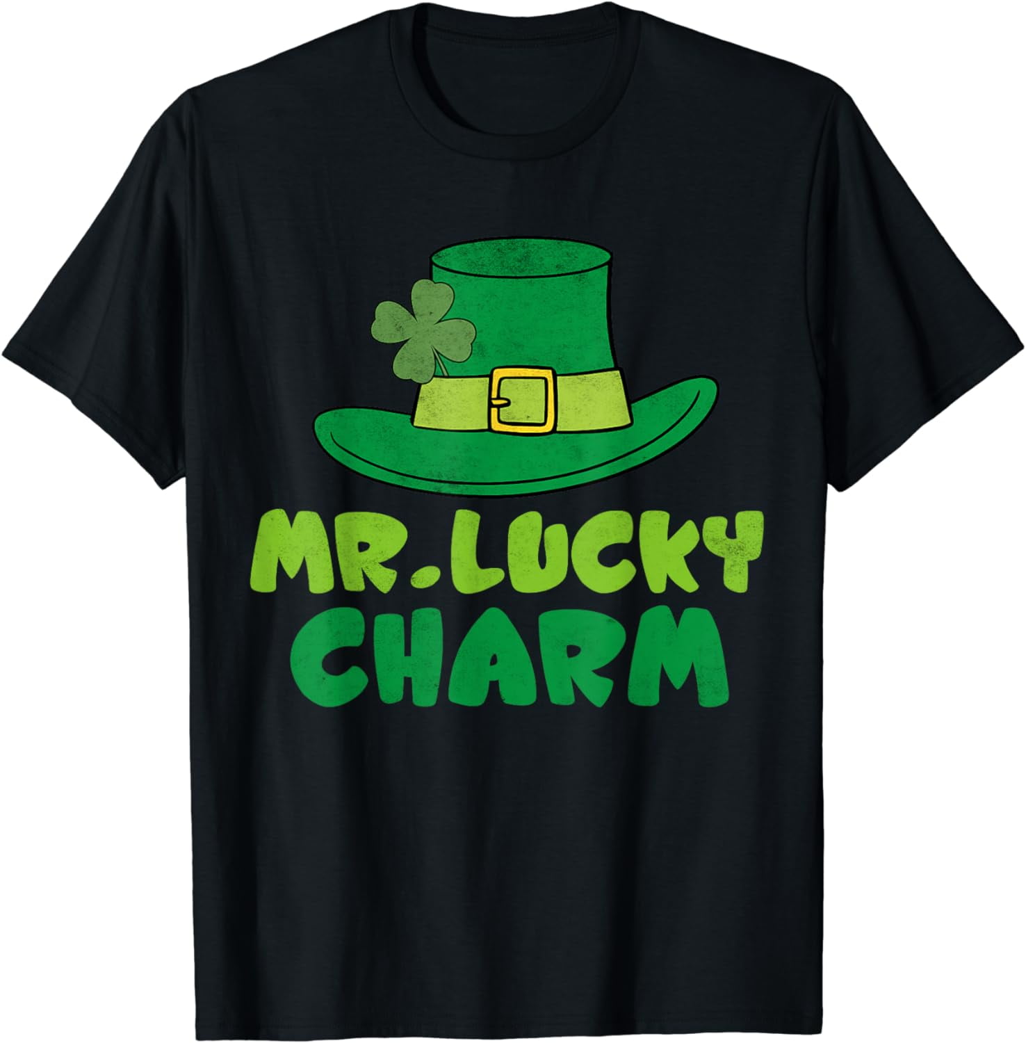 Leprechaun Mr Lucky Charm St Patricks Day Kids Boys Toddlers T-Shirt ...
