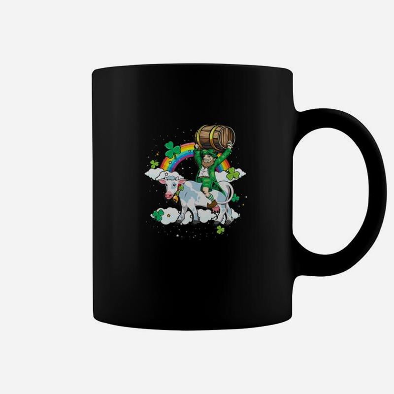 Leprechaun Riding Cow St Patricks Day Gif Coffee Mug - Walmart.com