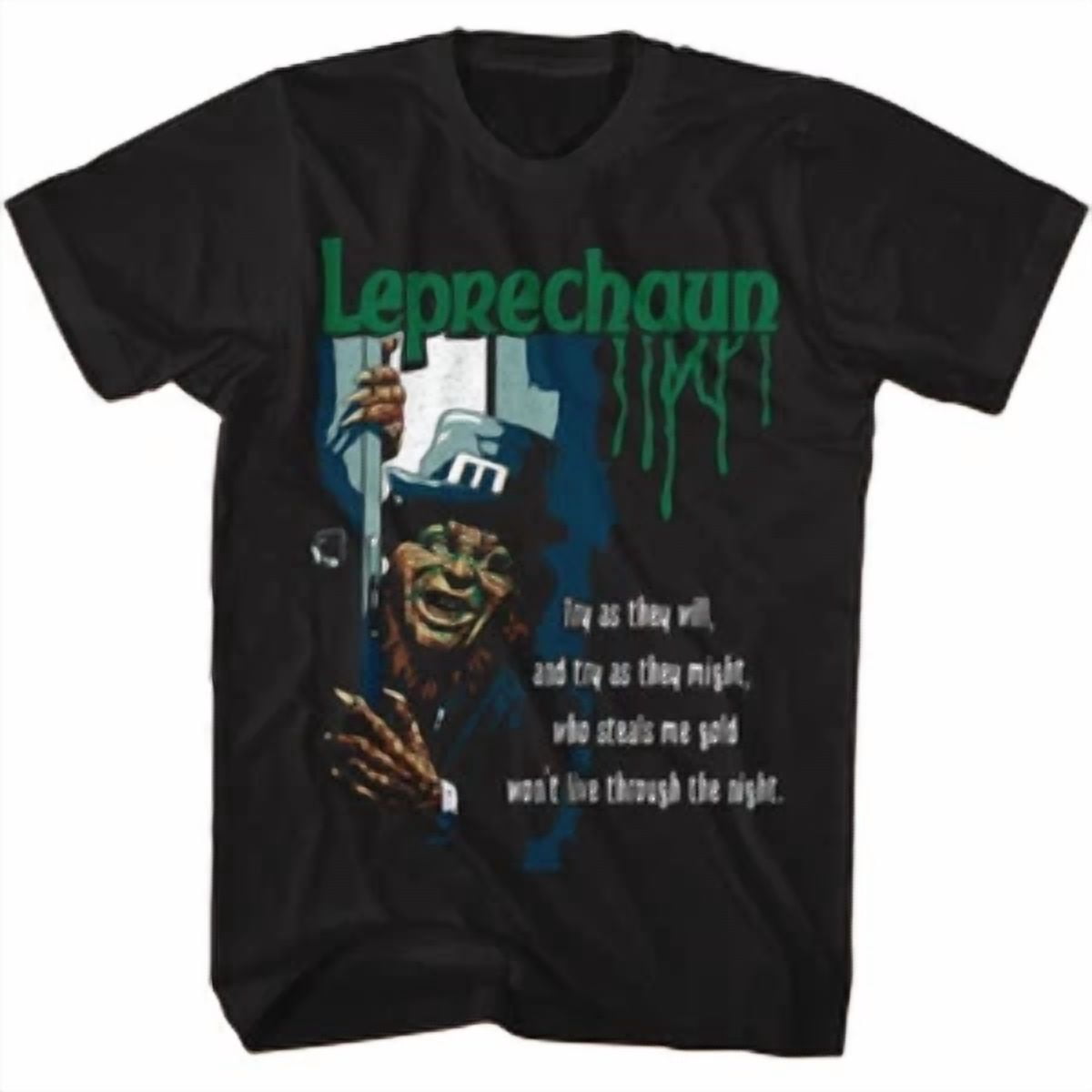 Leprechaun Scary Movie Lubdan Buttowski Who Steals Me Gold Men's T ...