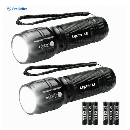 Infinity X1 3500 Lumen Dual Power Flashlight 2-Pack – High-Performance ...